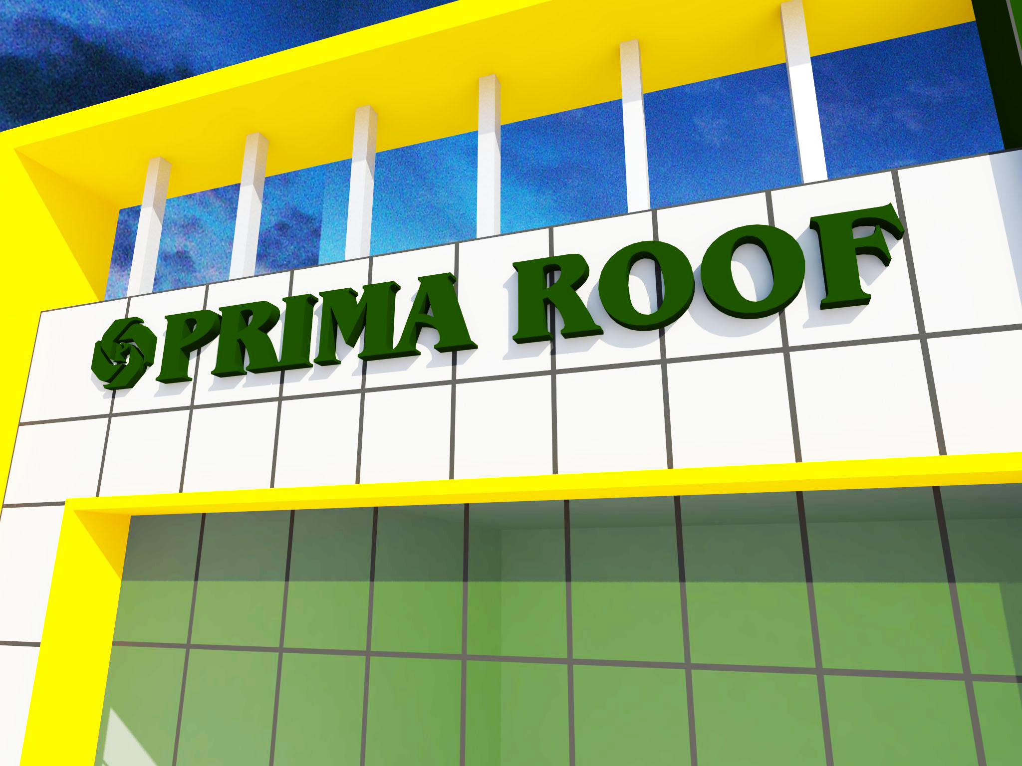 Prima Roof Building Facade by Quadrant Associate - Architizer