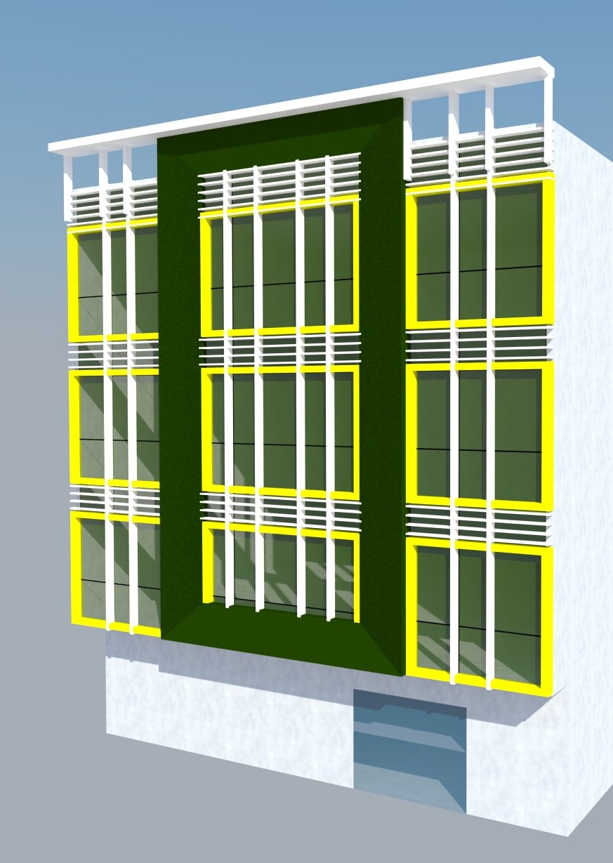 Prima Roof Building Facade by Quadrant Associate - Architizer