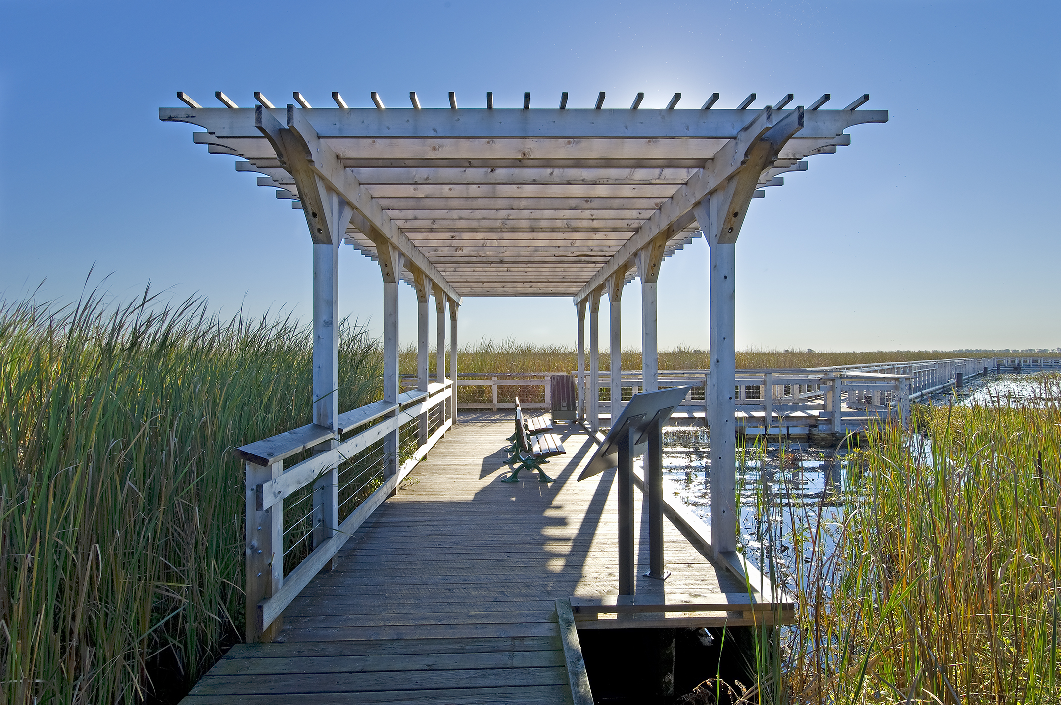 Boardwalk at Point Pelee National Park by Glos Associates Inc. - Architizer