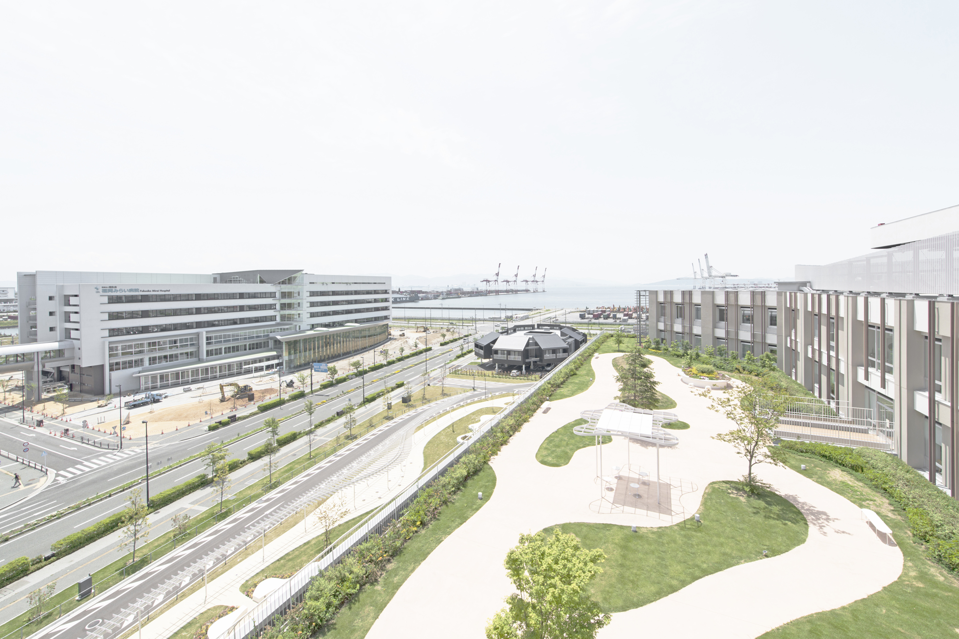 Kyushu Sangyo University Landscape Design by DESIGN NETWORK ASSOCIATES ...