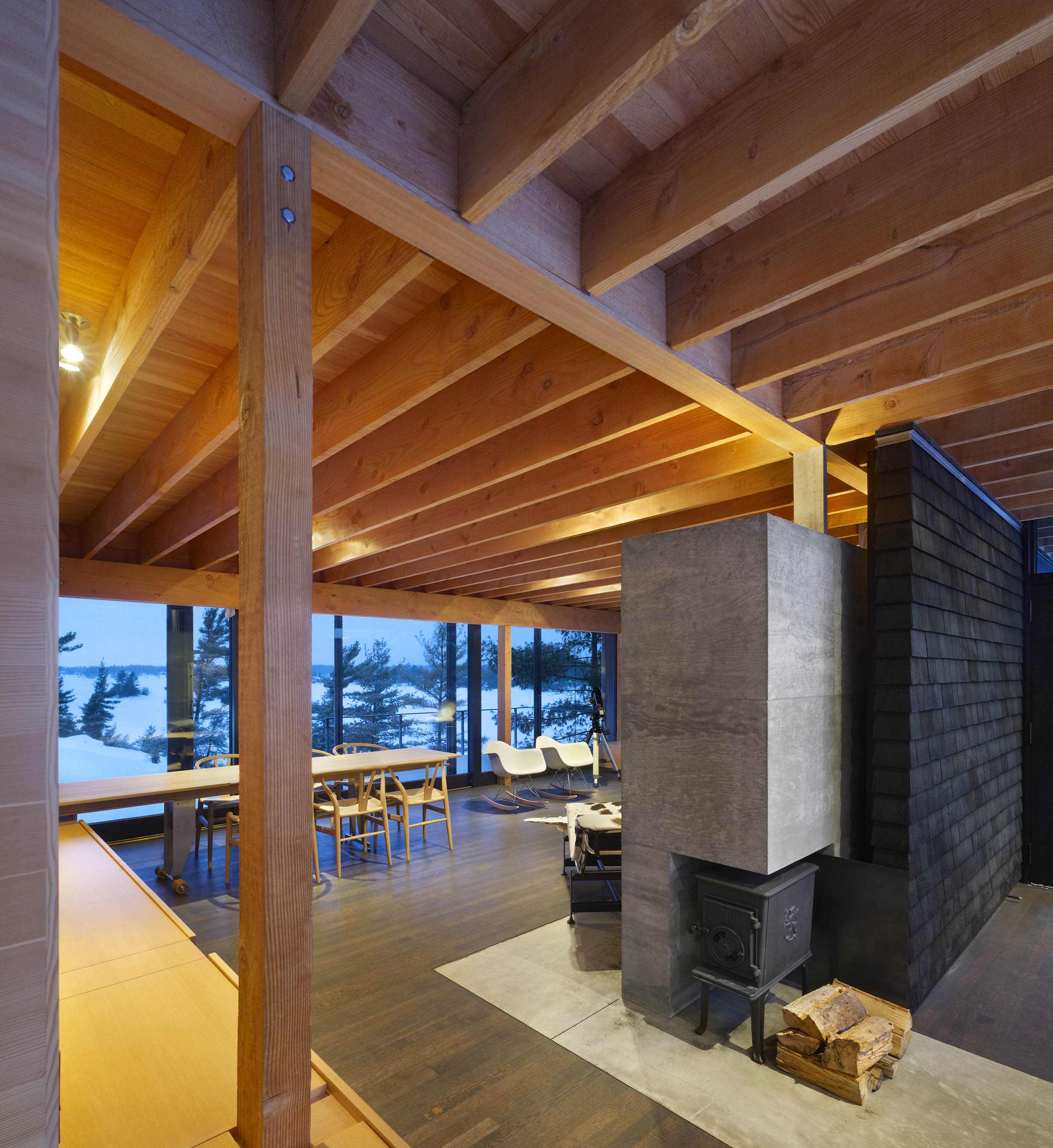 Go Home Bay Cabin by Ian MacDonald Architect Inc - Architizer