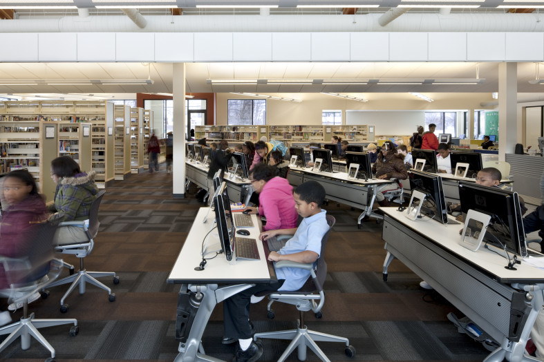 Louisville Library - Newburg Branch by MSR (Meyer, Scherer & Rockcastle ...