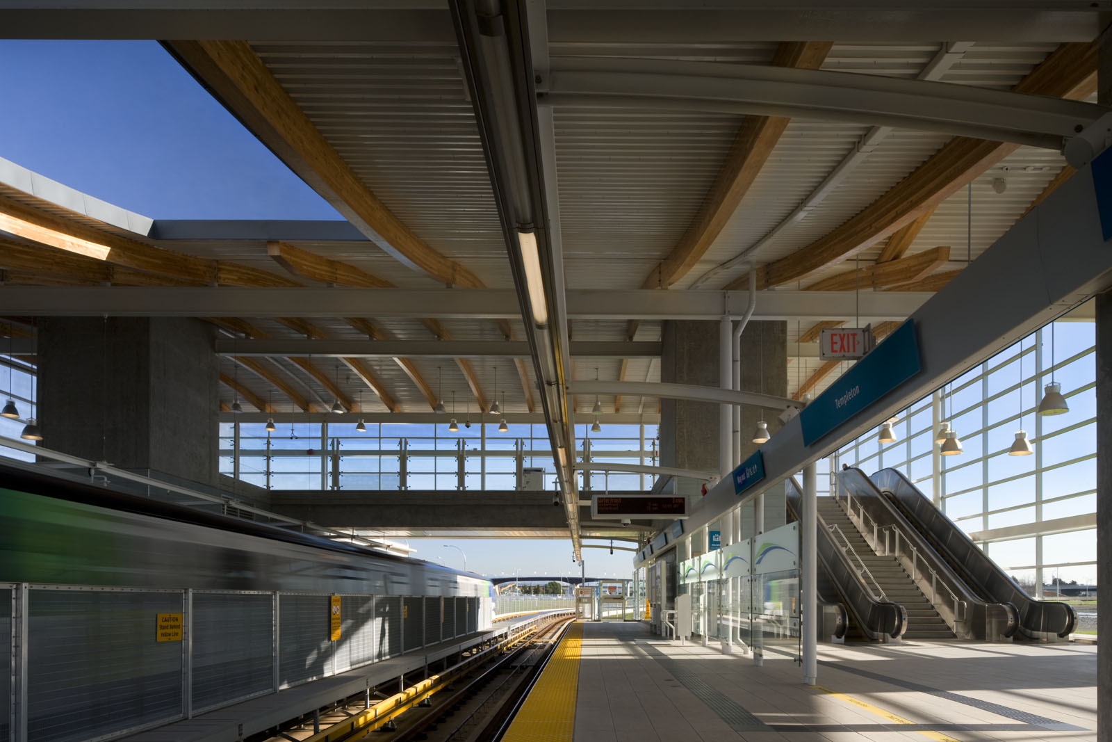 Templeton: Canada Line Transit Station by Francl Architecture - Architizer
