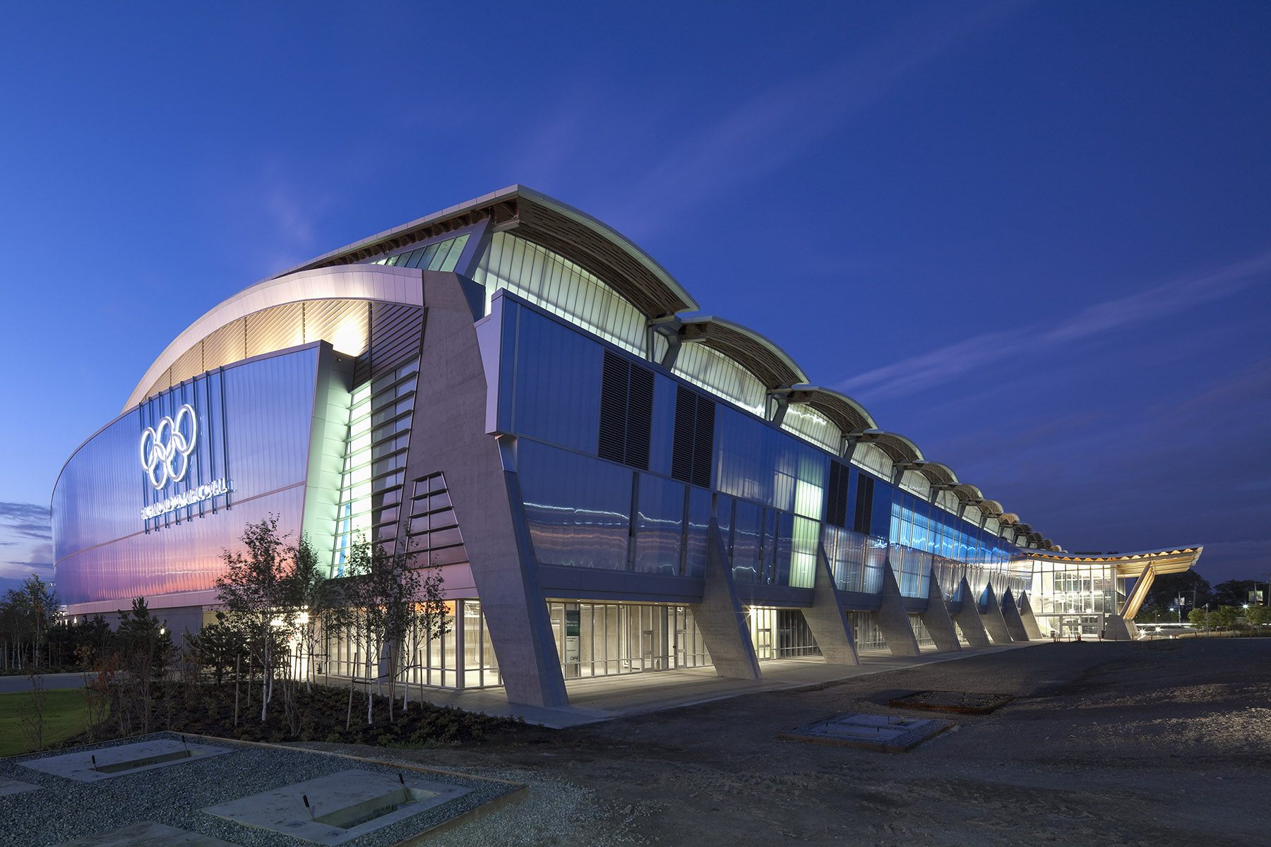 Richmond Olympic Oval. by Derek Lepper Photography - © 2018 - All ...