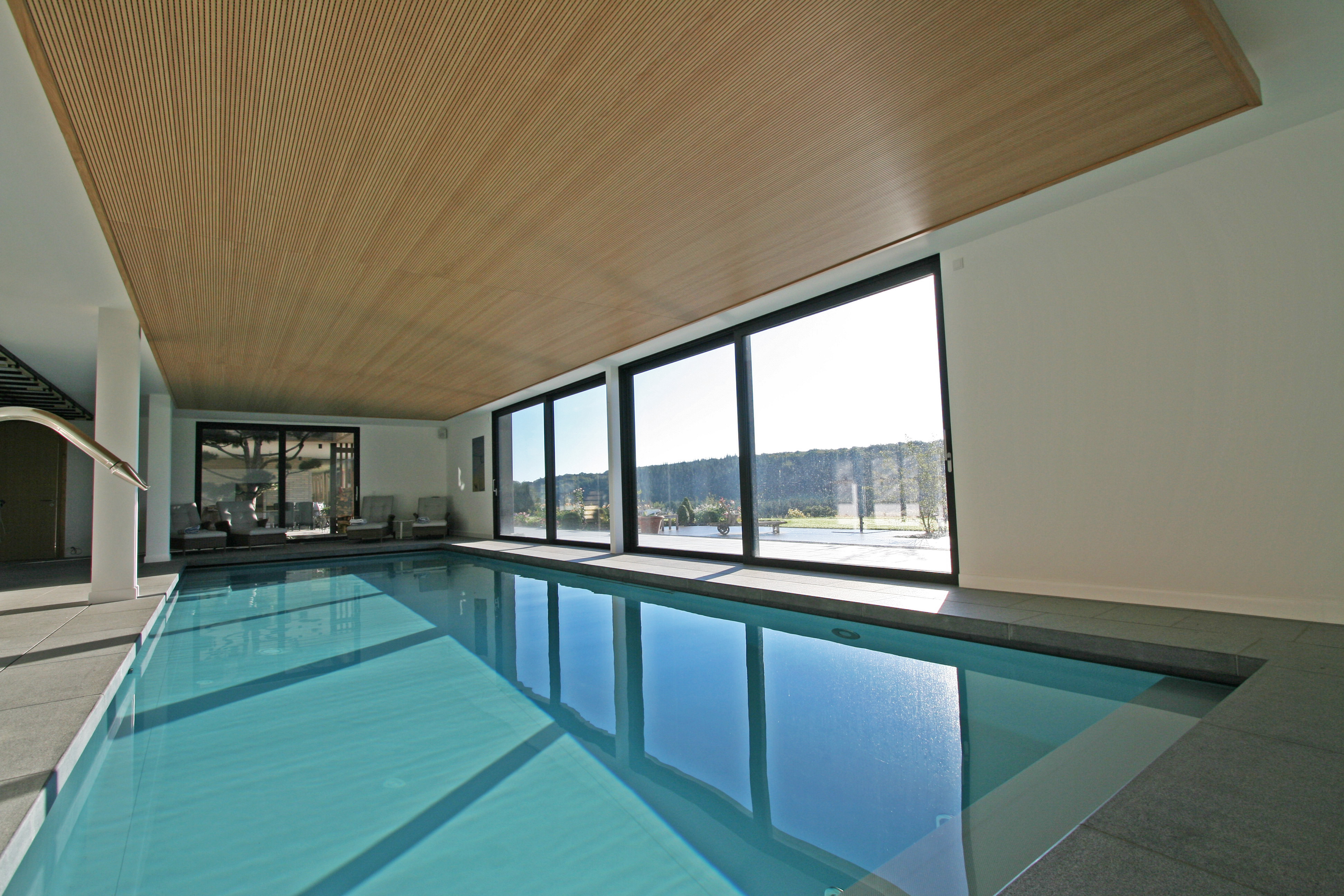 Double house with indoor pool by Borch Architekten - Architizer