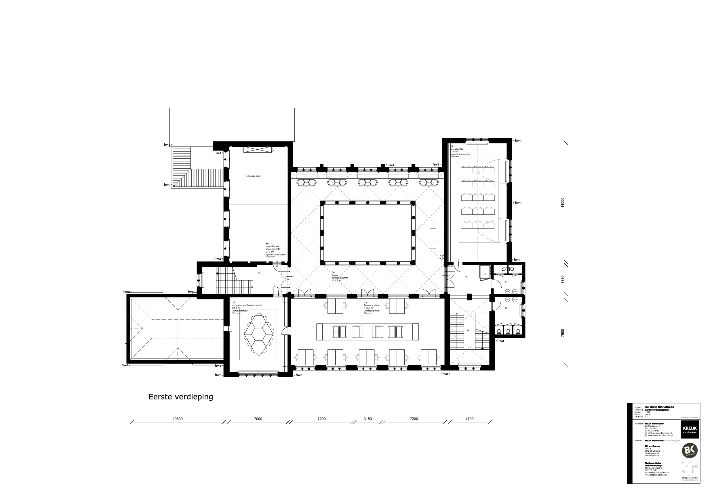 Idea 1375774: De Oude Bibliotheek by KREUK architectuur in Delft ...