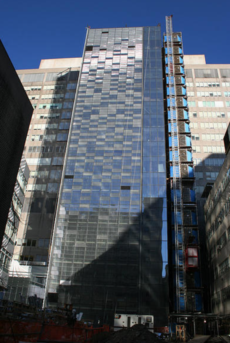 Tisch Hospital Elevator Tower by Ennead Architects - Architizer