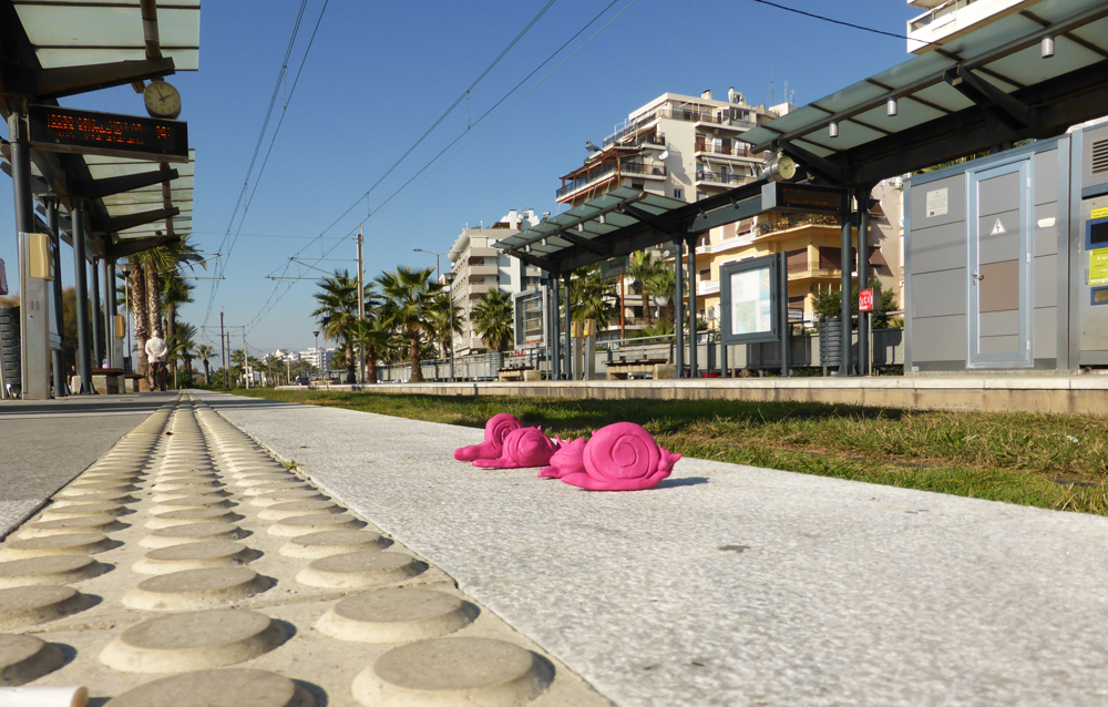 Snails Parade Athens by . - Architizer
