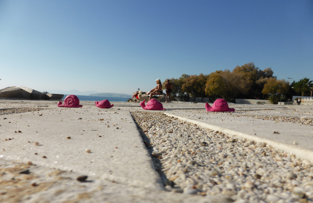 Snails Parade Athens by . - Architizer