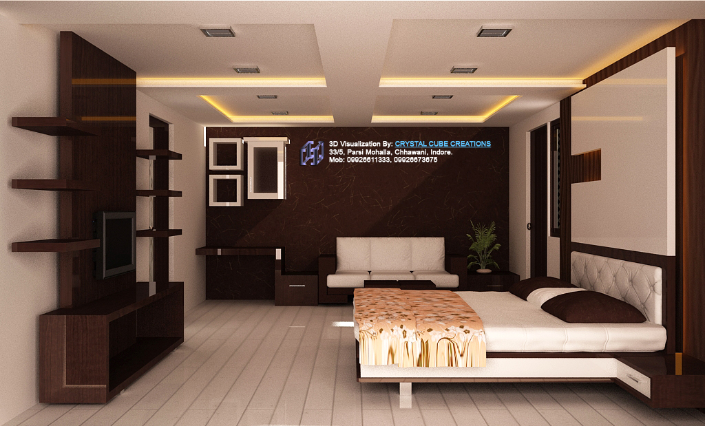 bed room design by sunil jajoria design studio[interiorarchitect ...