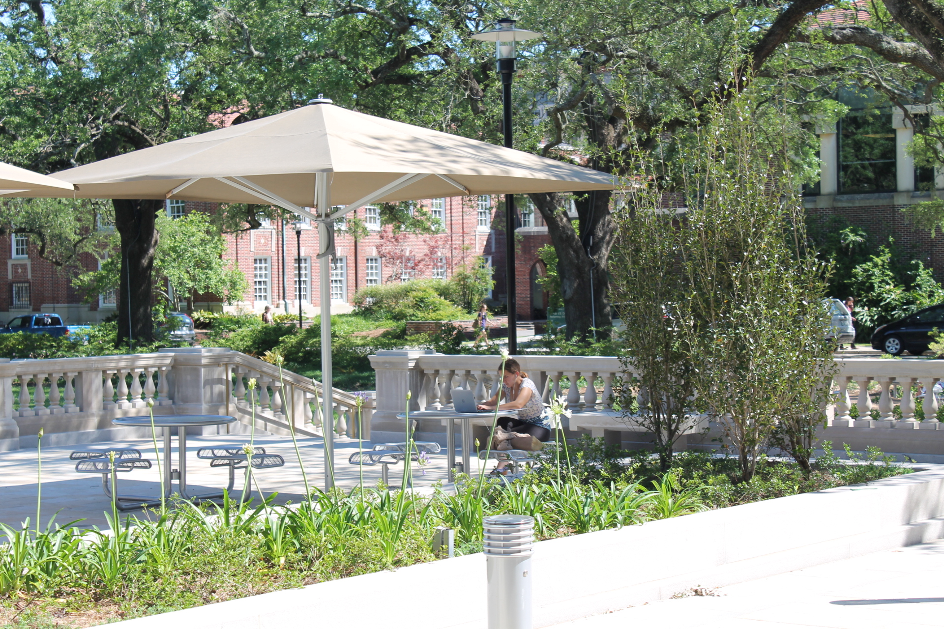 Tulane University - Benenson Plaza by Towers | Golde - Architizer