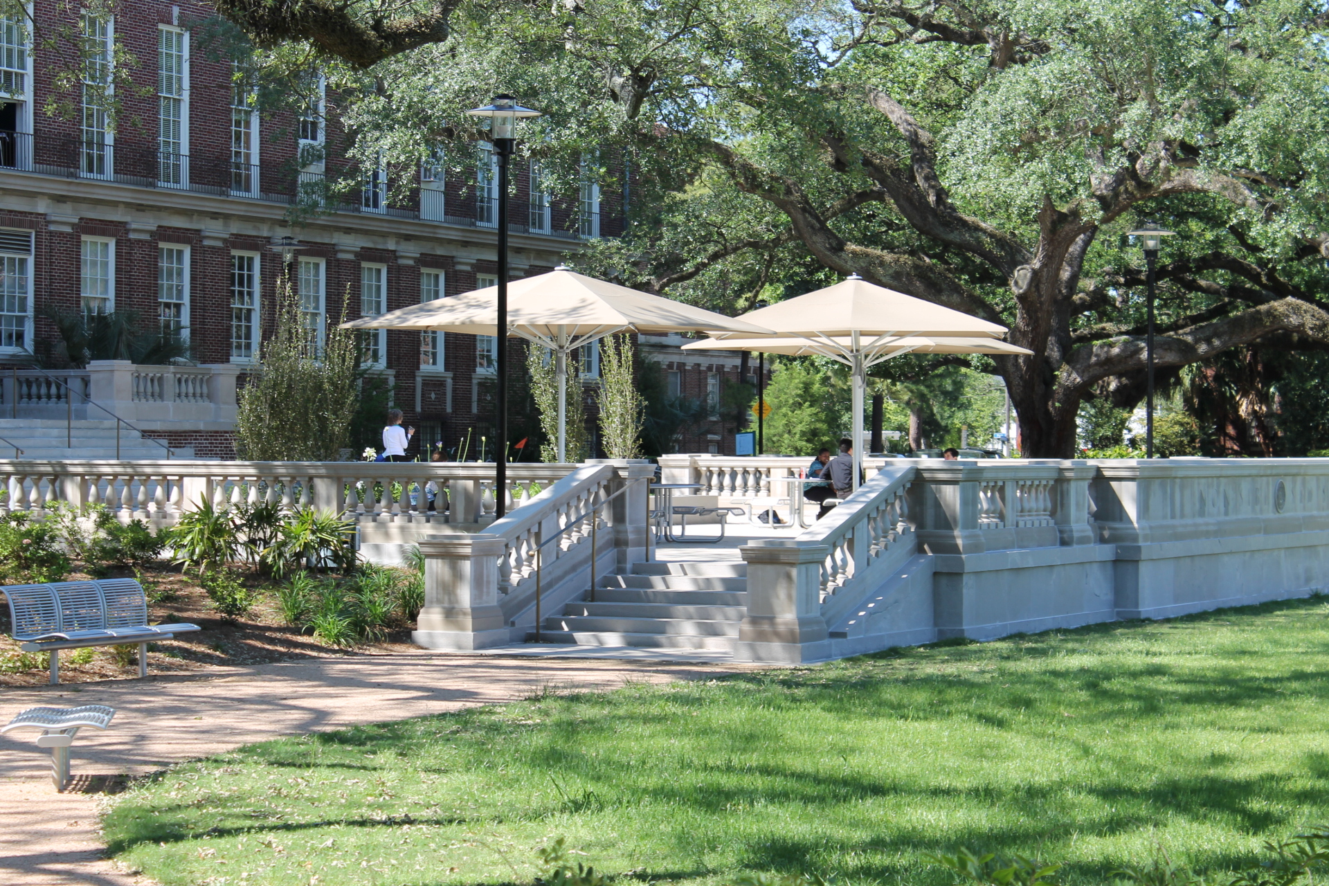 Tulane University - Benenson Plaza by Towers | Golde - Architizer