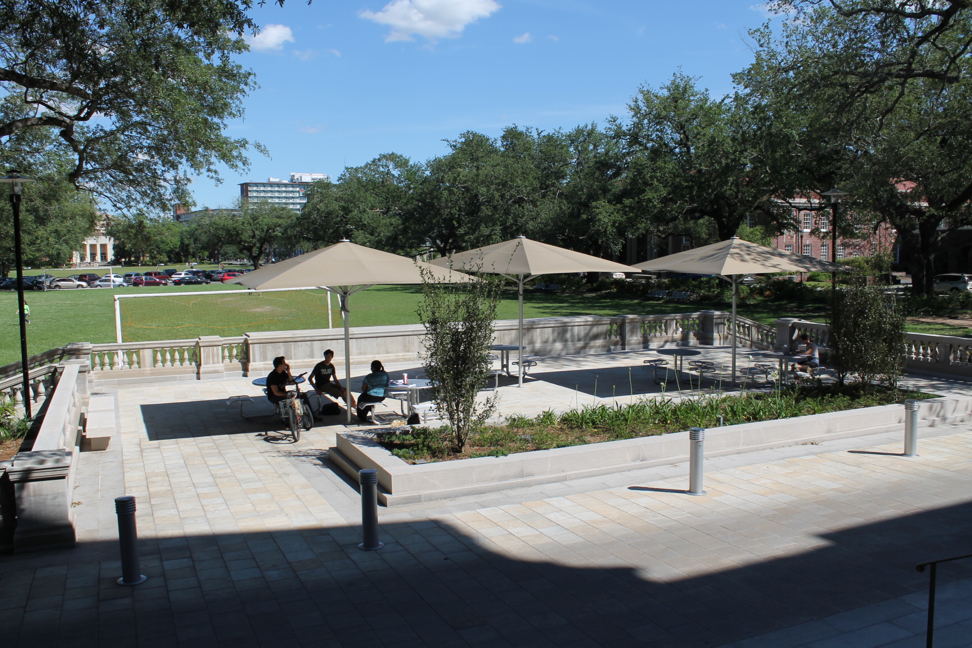 Tulane University - Benenson Plaza by Towers | Golde - Architizer
