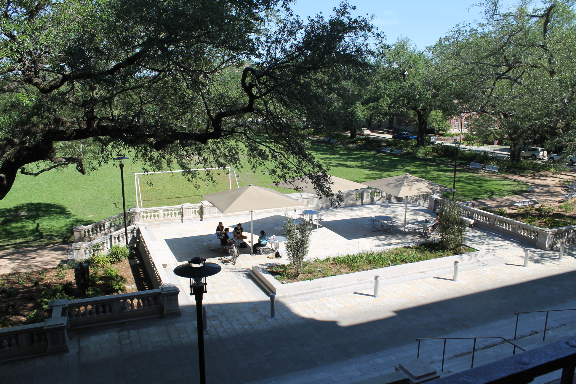 Tulane University - Benenson Plaza by Towers | Golde - Architizer