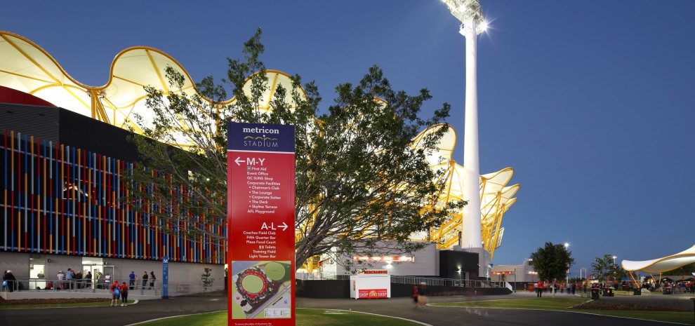 Metricon Stadium by Populous - Architizer