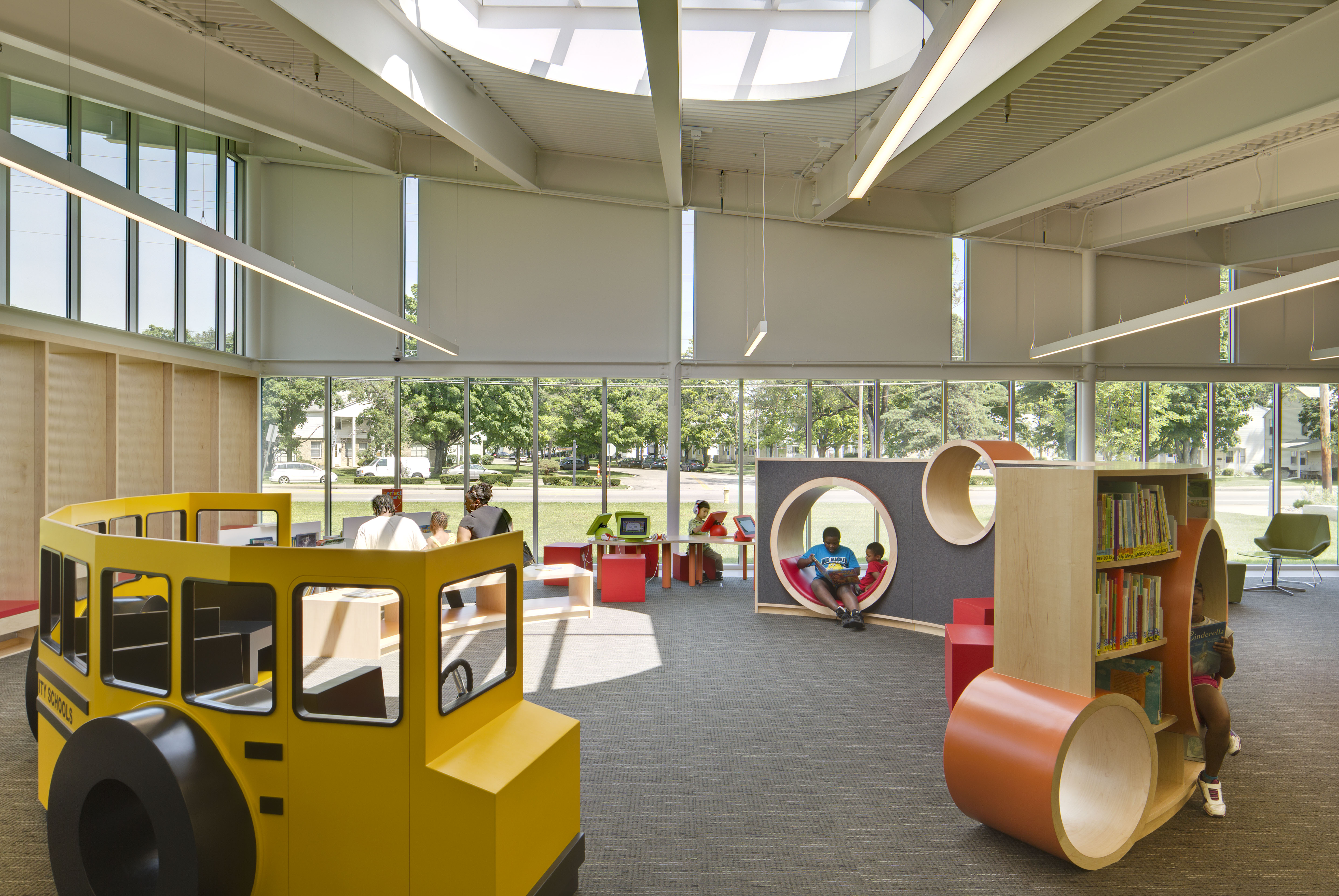 Columbus Metropolitan Library Whitehall Branch by JBAD - Architizer
