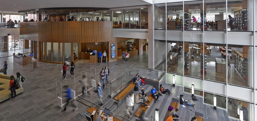 Liberty University Master Plan, New Library & Academic Commons by VMDO ...