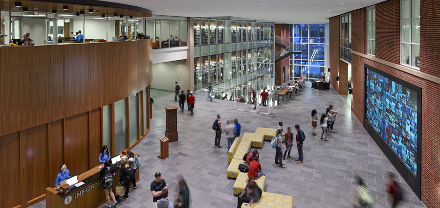 Liberty University Master Plan, New Library & Academic Commons by VMDO ...