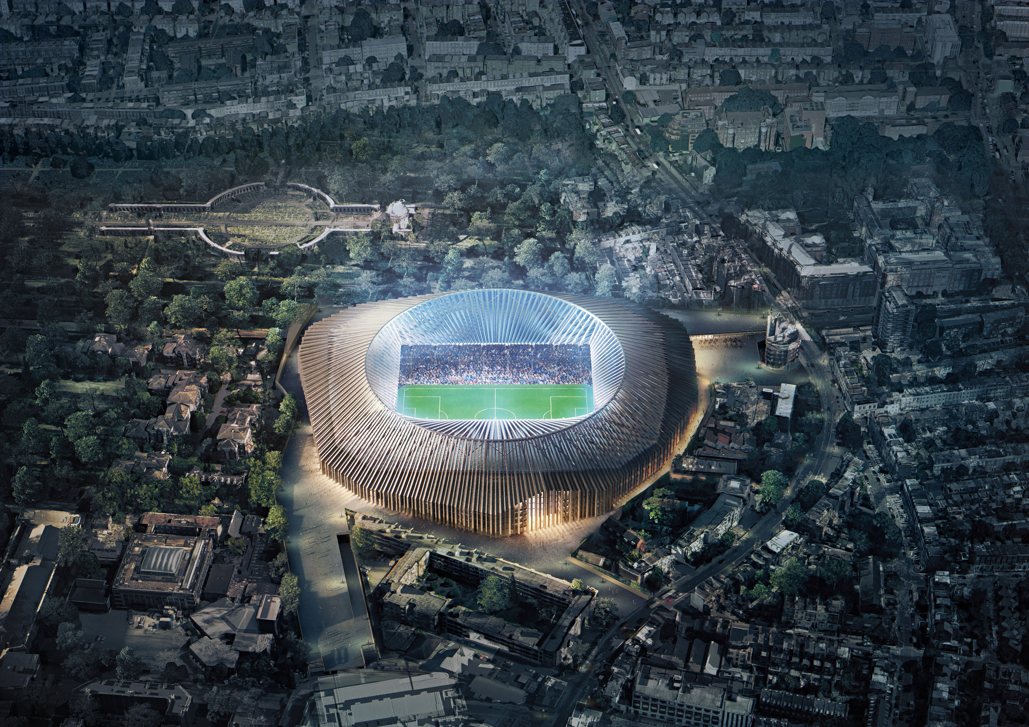 New Chelsea Stadium by Herzog & de Meuron - Architizer