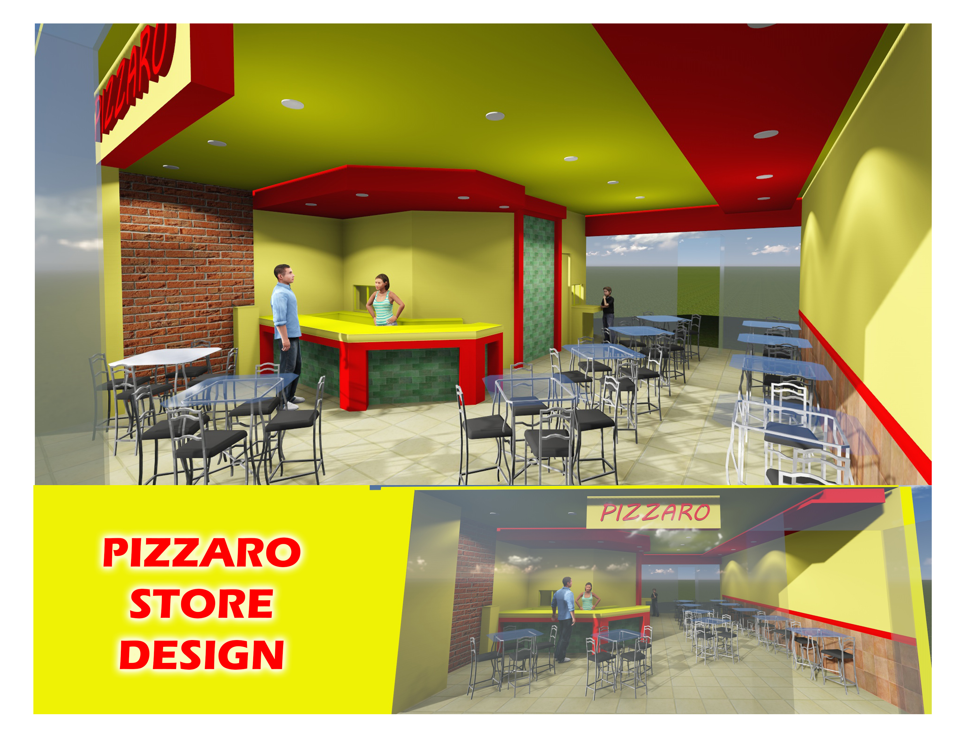 Pizzaro Korean Restaurant by FBDio Architecture and Design - Architizer