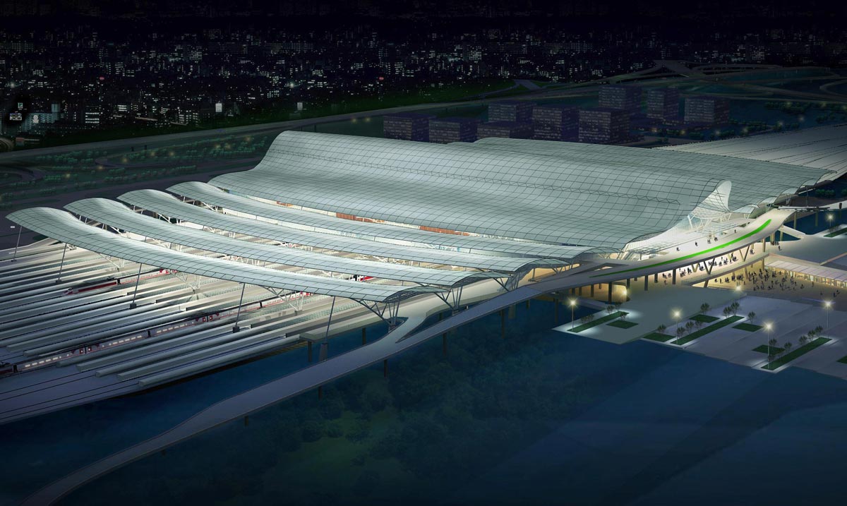 Wuhan Station China by Arep Group - Architizer