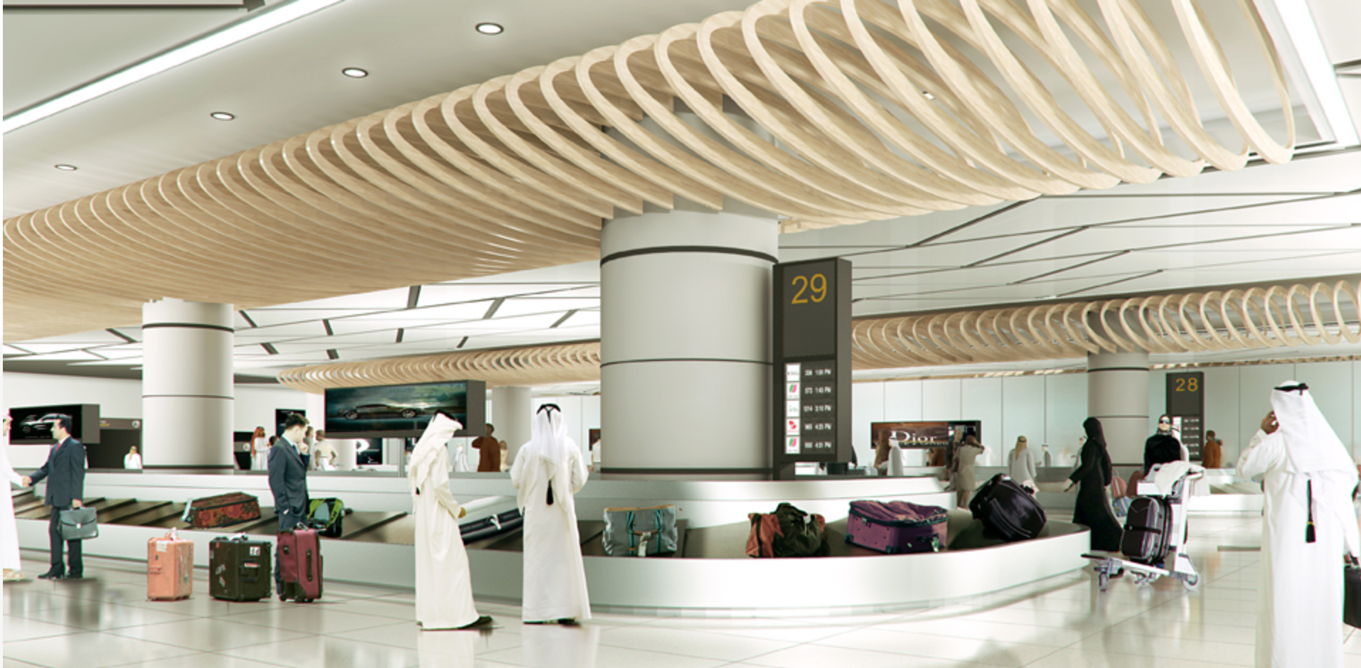 Idea 1399833: King Khalid International Airport Expansion by HOK in ...