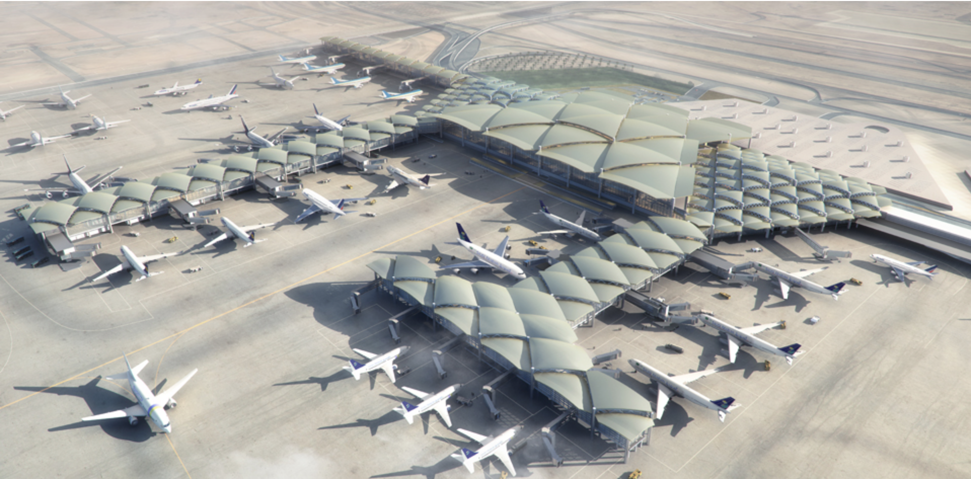 Idea 1399840: King Khalid International Airport Expansion by HOK in ...