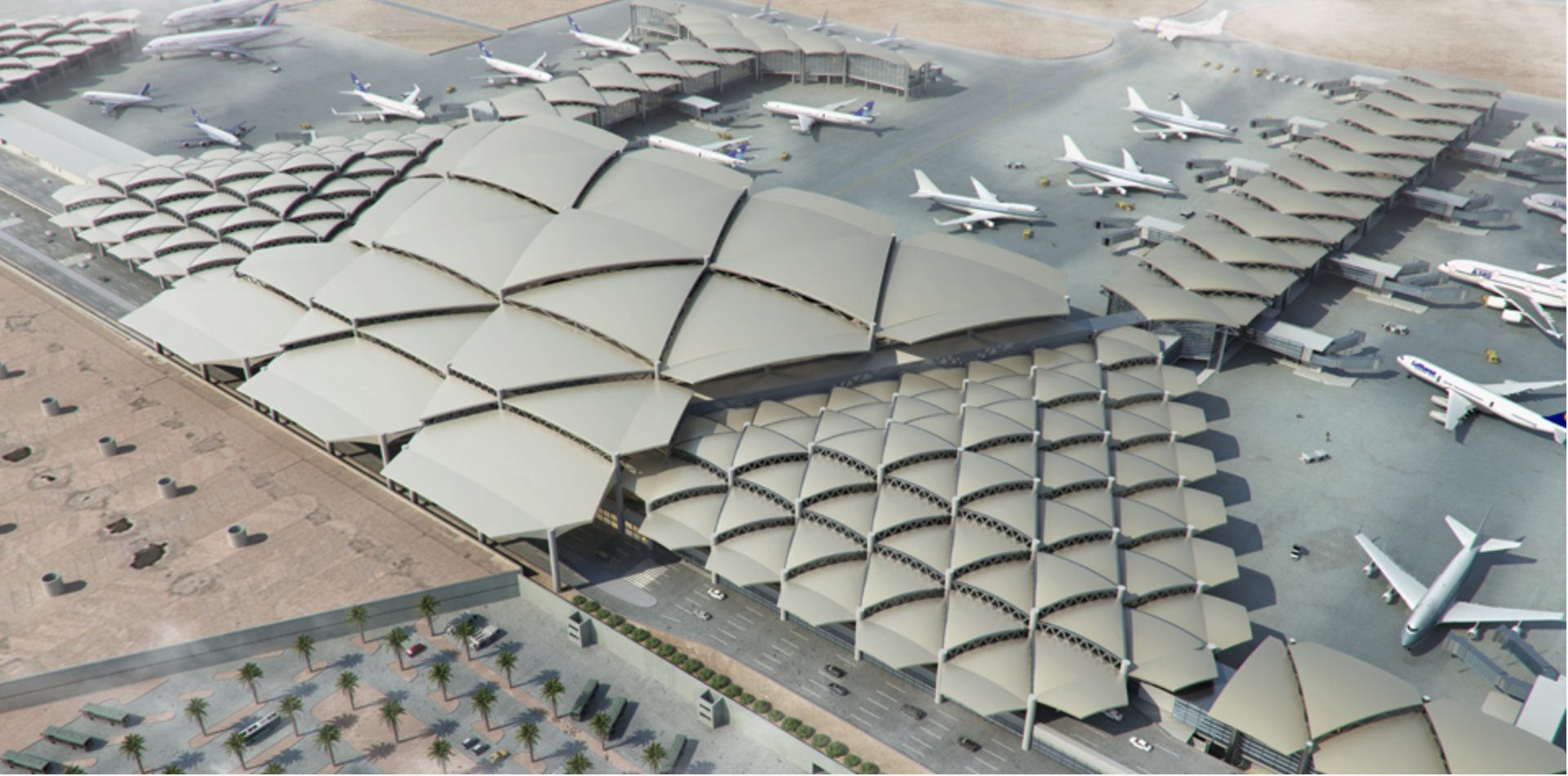 Idea 1399841: King Khalid International Airport Expansion by HOK in ...