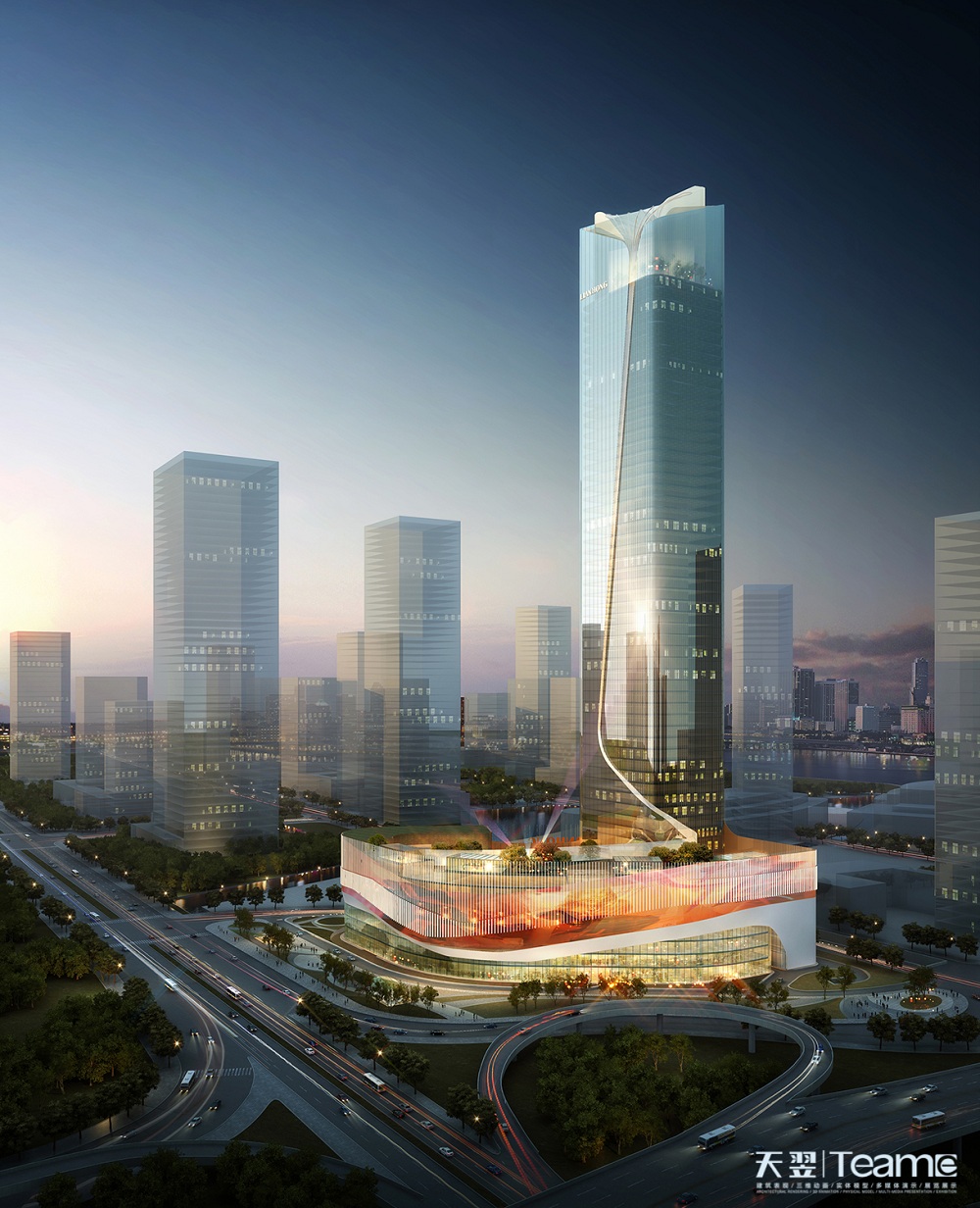 Mixed use--Financial Tower by Team-E - Architizer