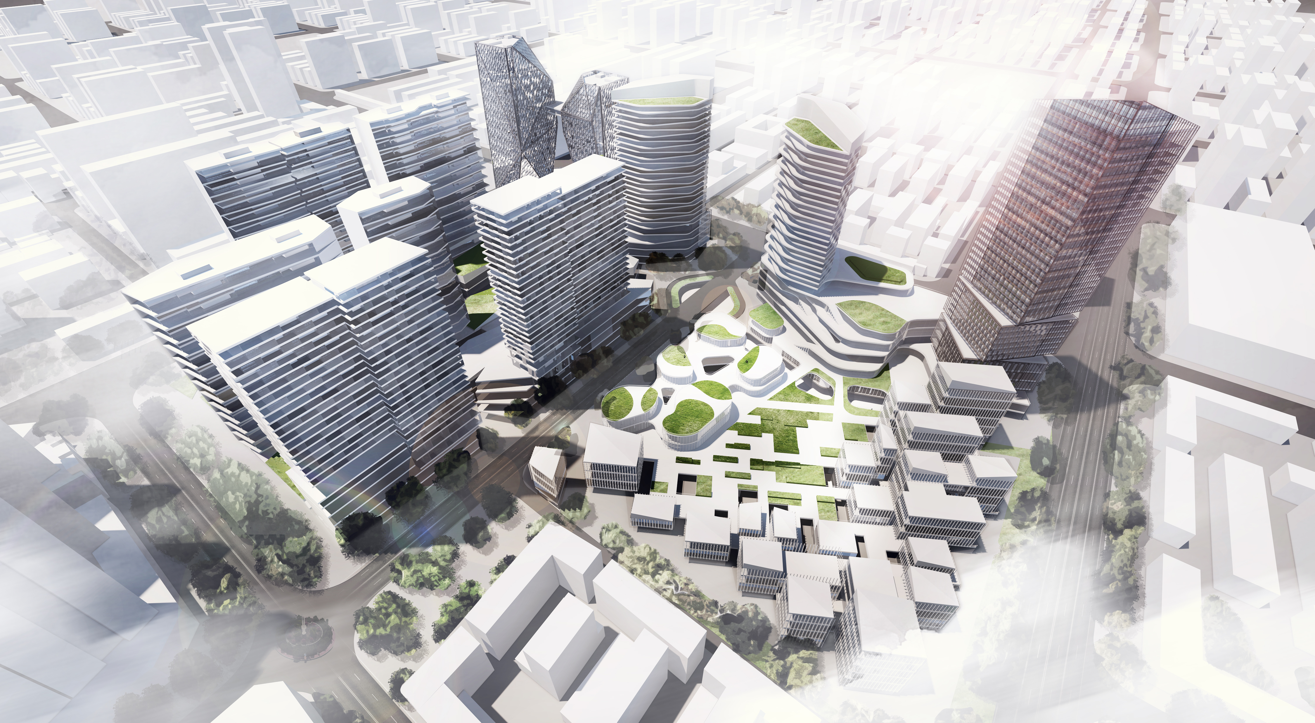 Heluo Cultural Creative Plaza by Public Landscape + Architecture Group ...