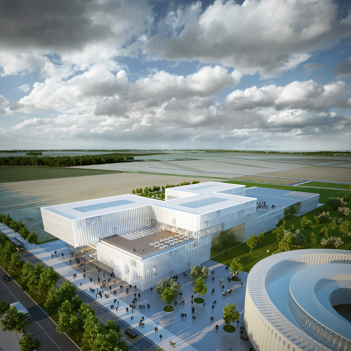 Extension of the WHO headquarter - Architizer