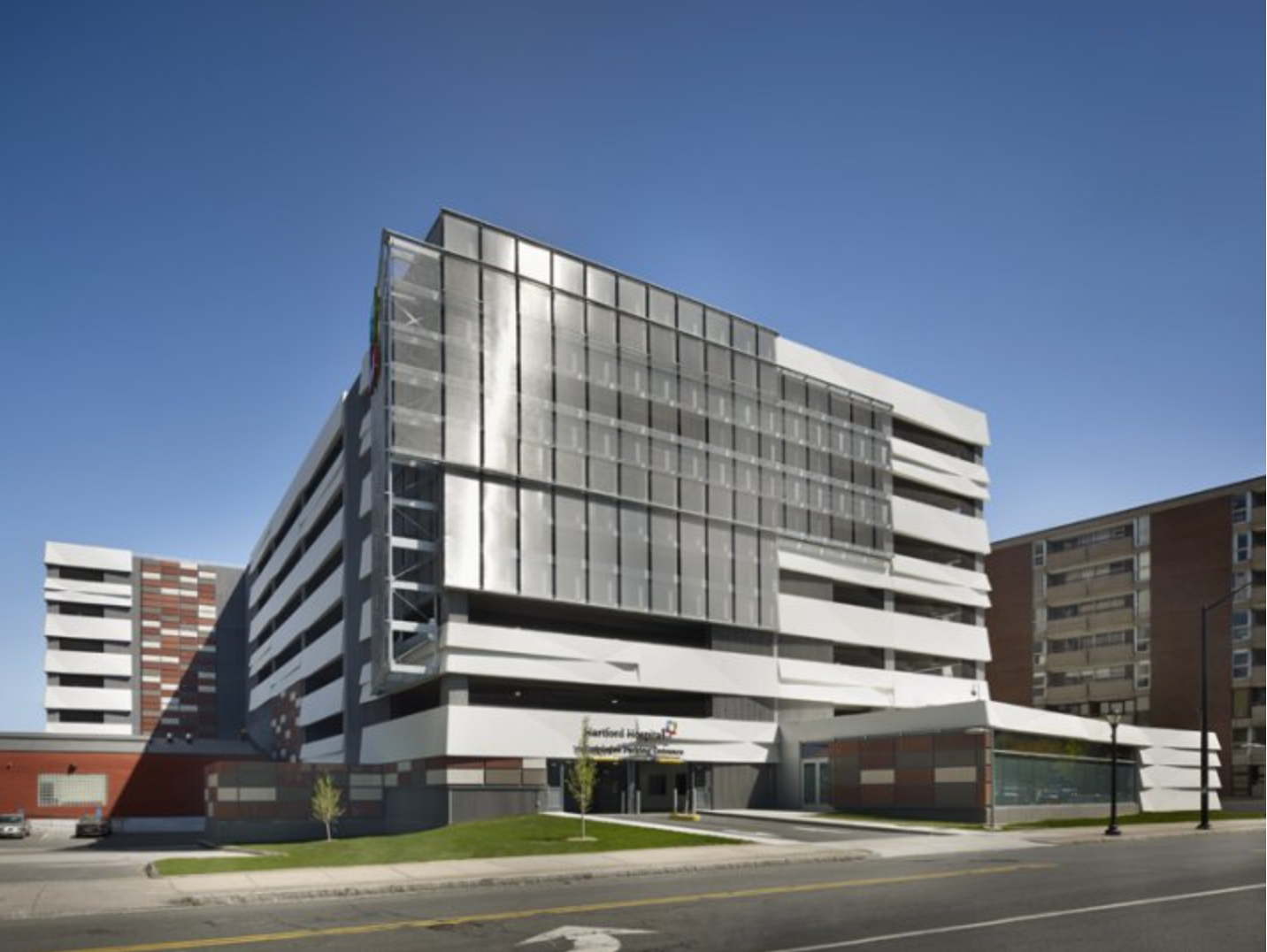 Hartford Hospital Parking Garage by Perkins&Will - Architizer