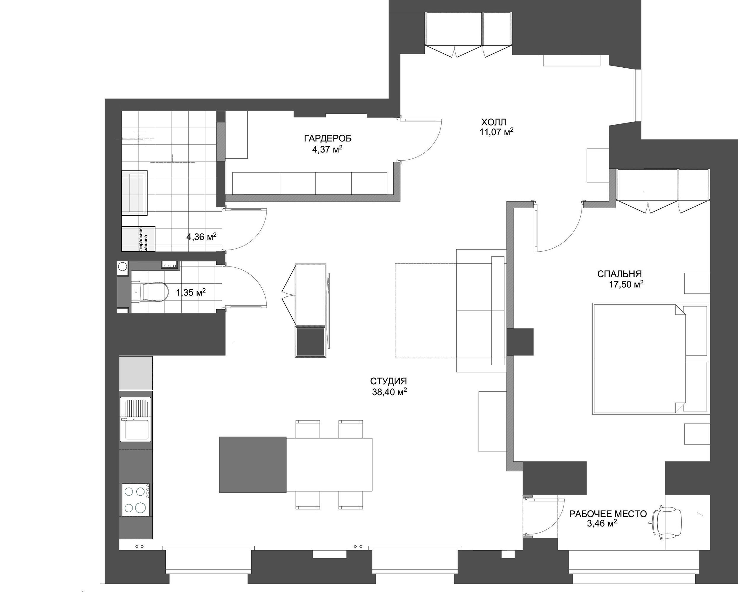 Low budget apartment by Architectural bureau PROJECT905 - Architizer