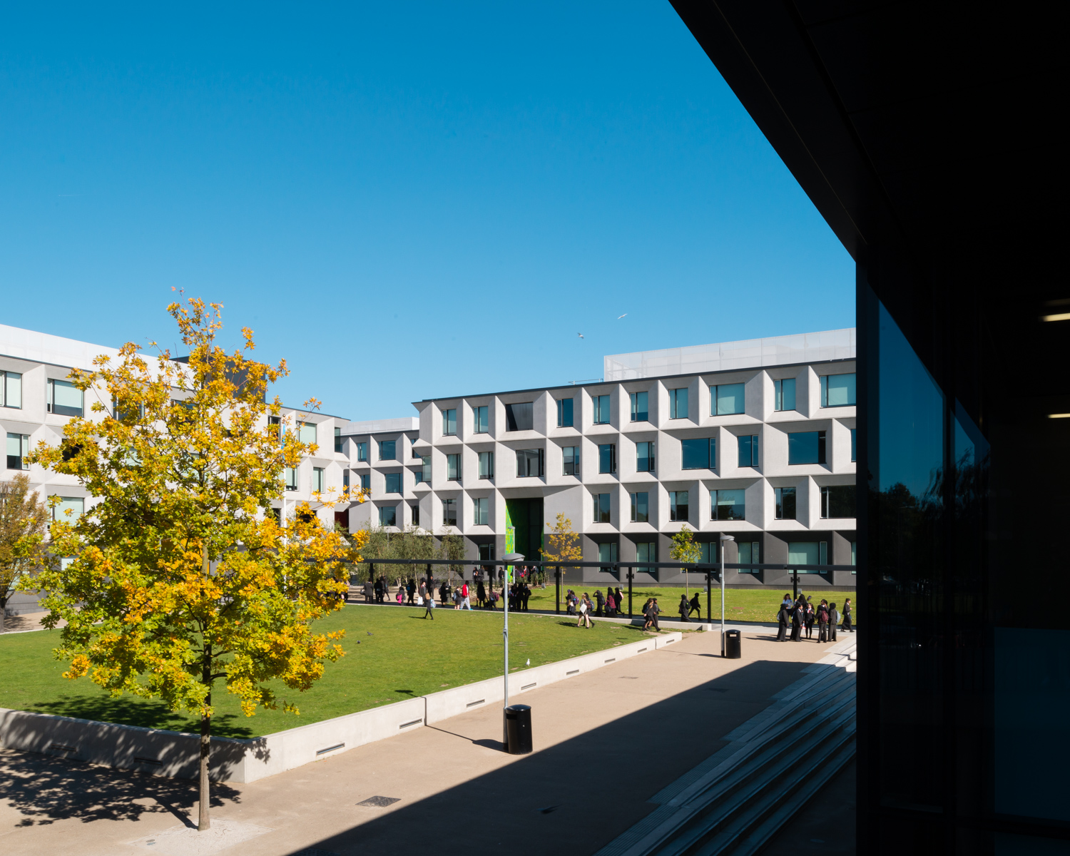 Burntwood School by AHMM with Morag Myerscough by Jim Stephenson ...