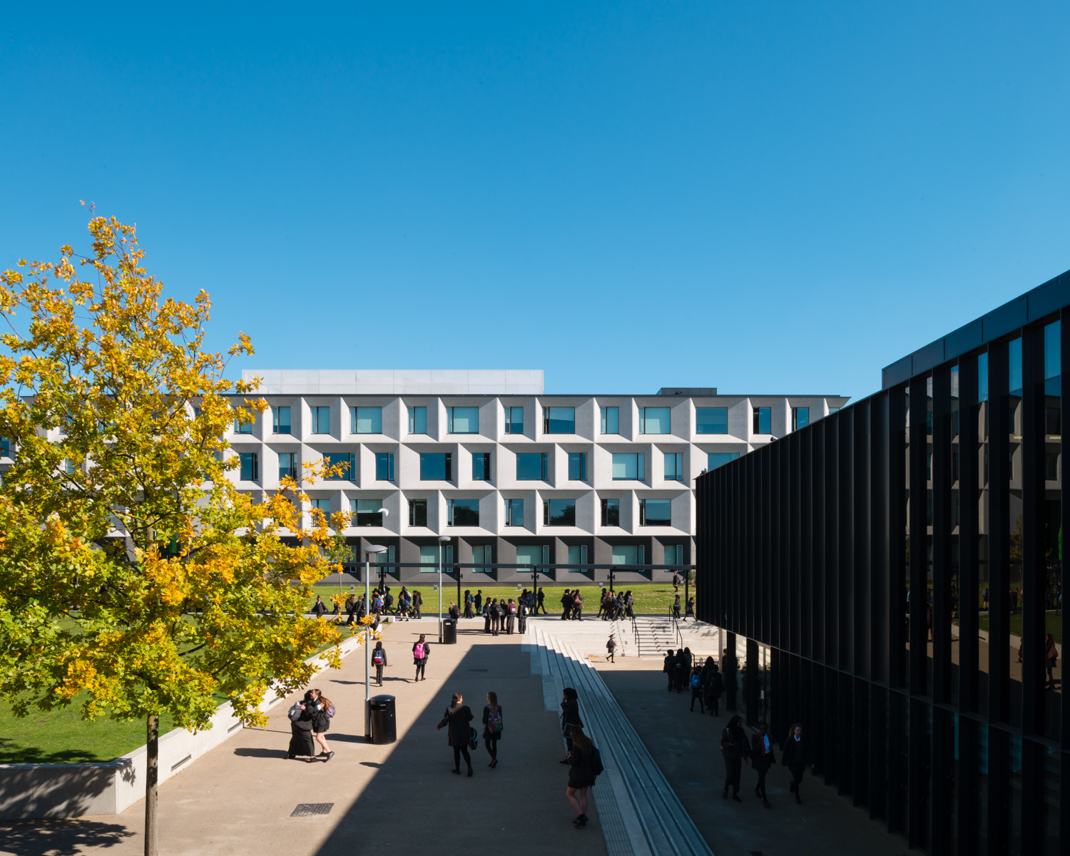 Burntwood School by AHMM with Morag Myerscough by Jim Stephenson ...