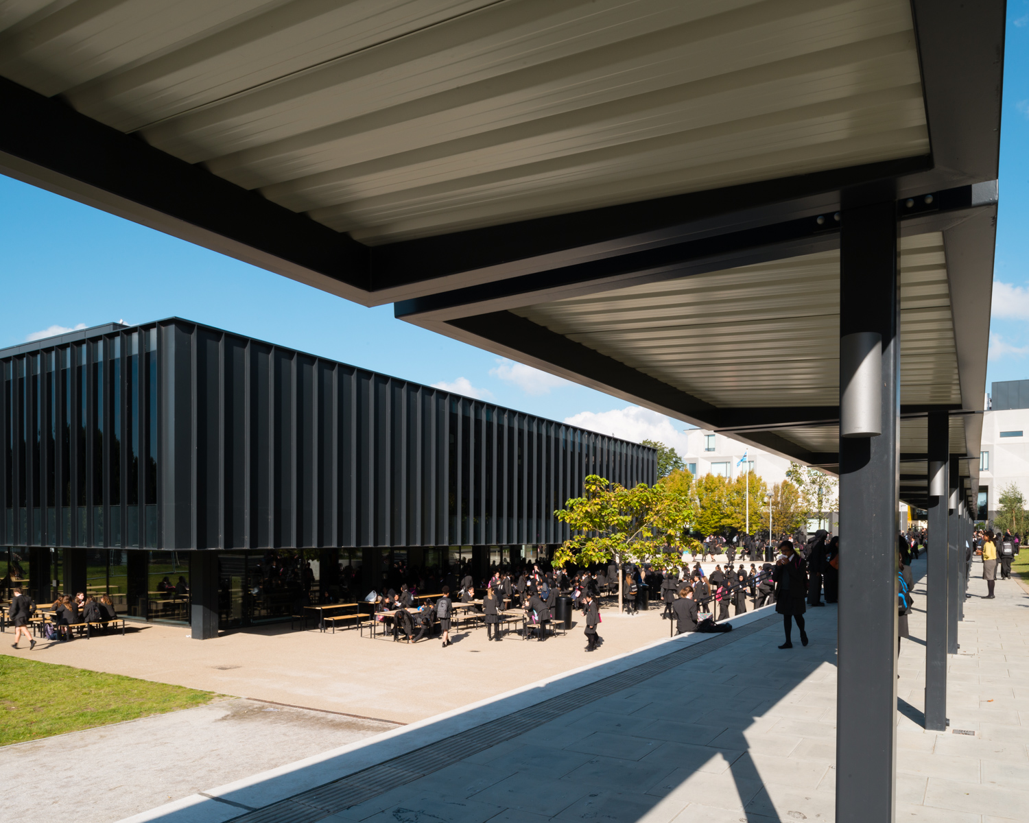 Burntwood School by AHMM with Morag Myerscough by Jim Stephenson ...