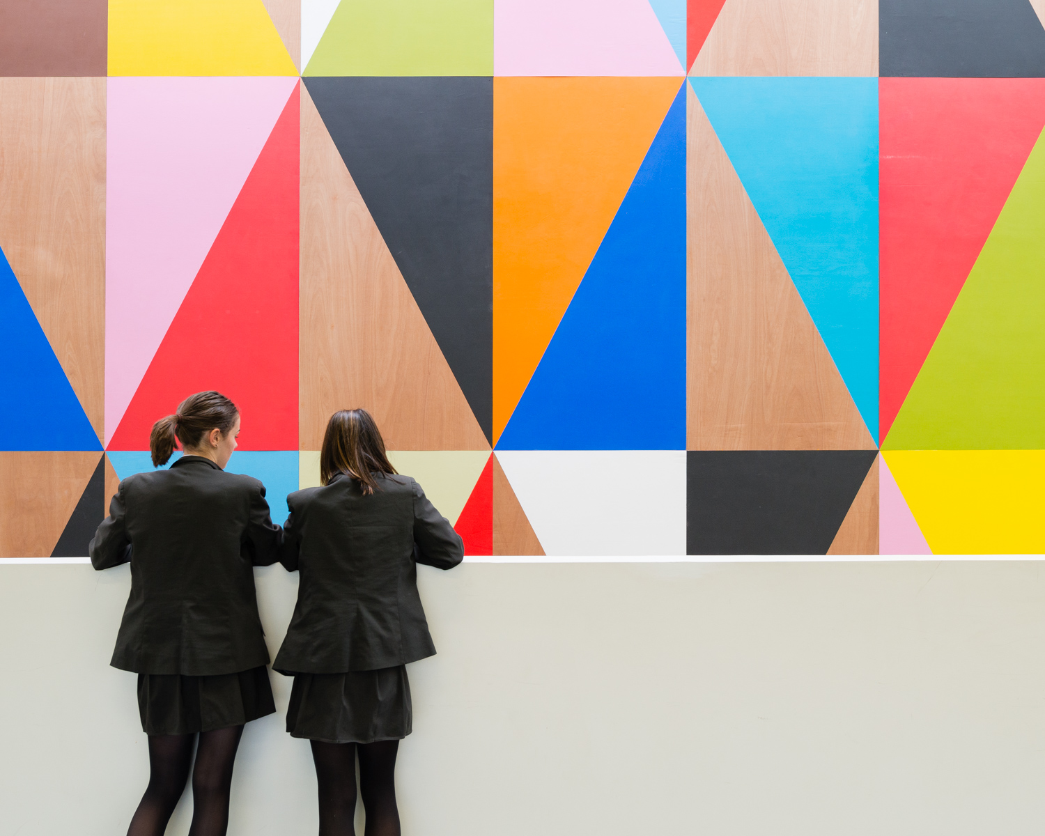 Burntwood School by AHMM with Morag Myerscough by Jim Stephenson ...