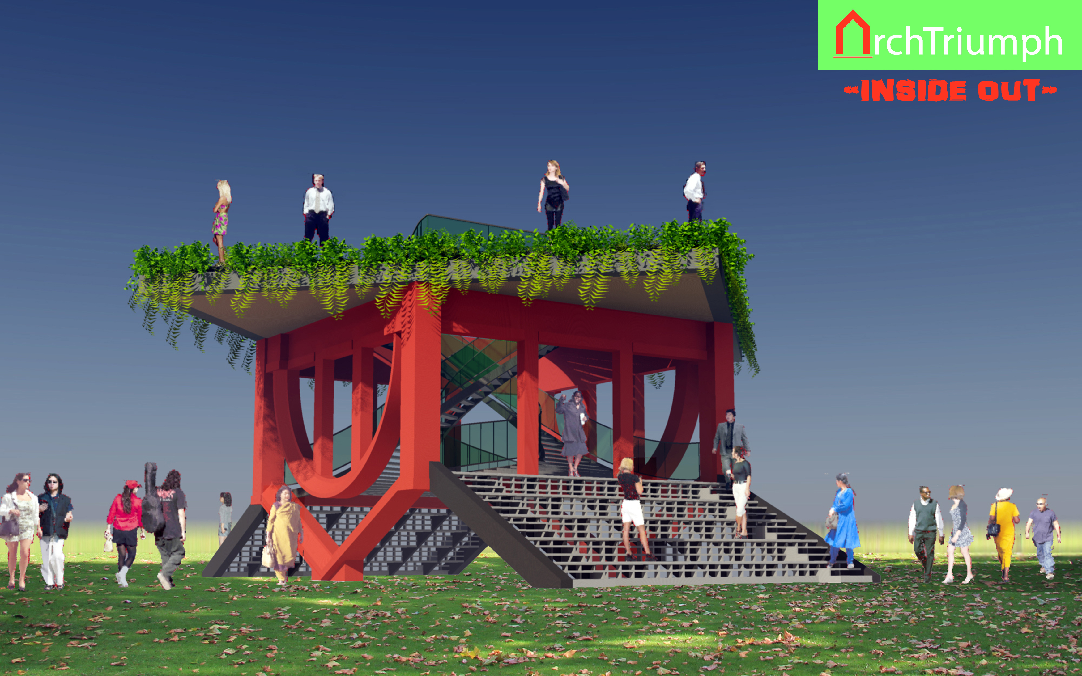 Triumph Pavilion 2015: “Sky Pavilion” by ArchiLEM - Architizer