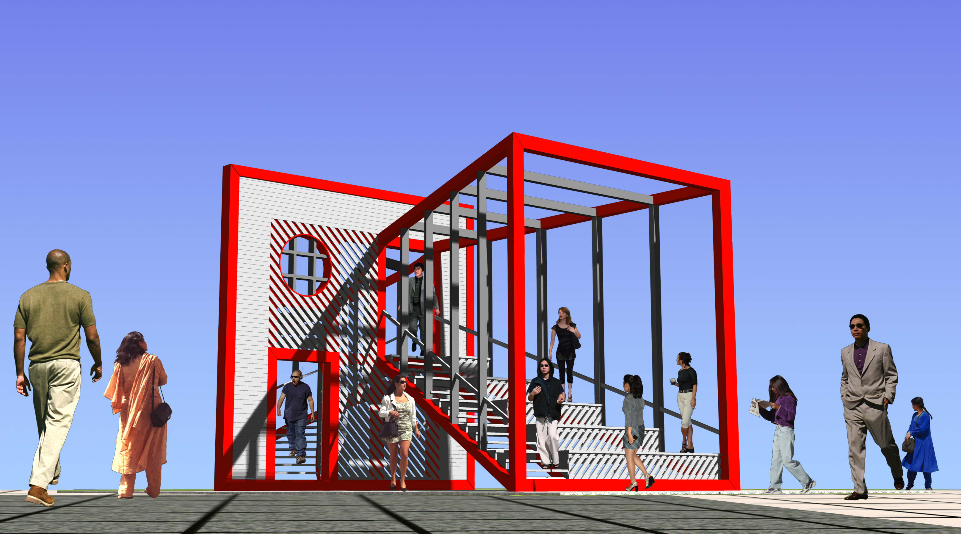 Architecture exhibition contest "Pavilion of time." by ArchiLEM ...