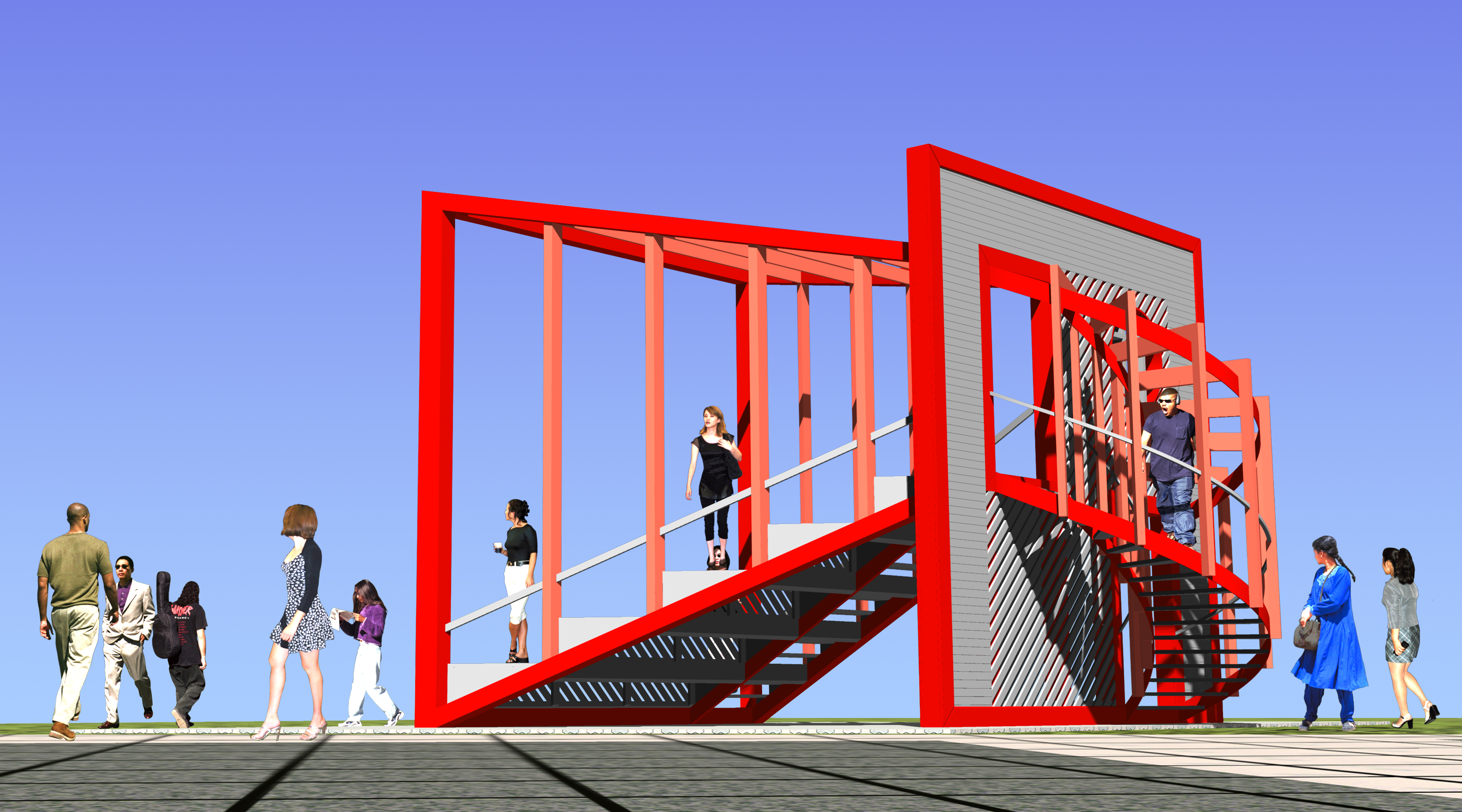 Architecture exhibition contest "Pavilion of time." by ArchiLEM ...