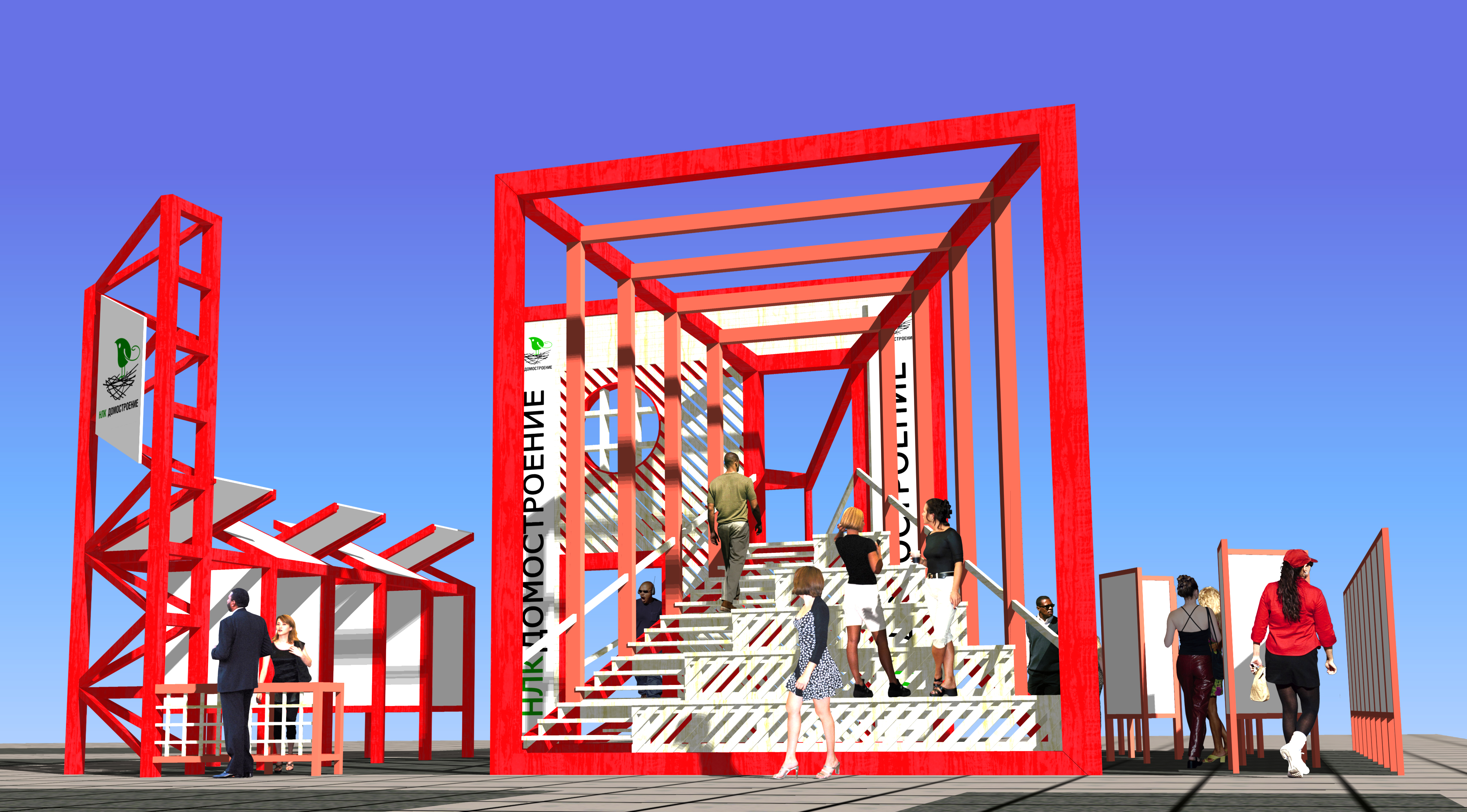Architecture exhibition contest "Pavilion of time." by ArchiLEM ...