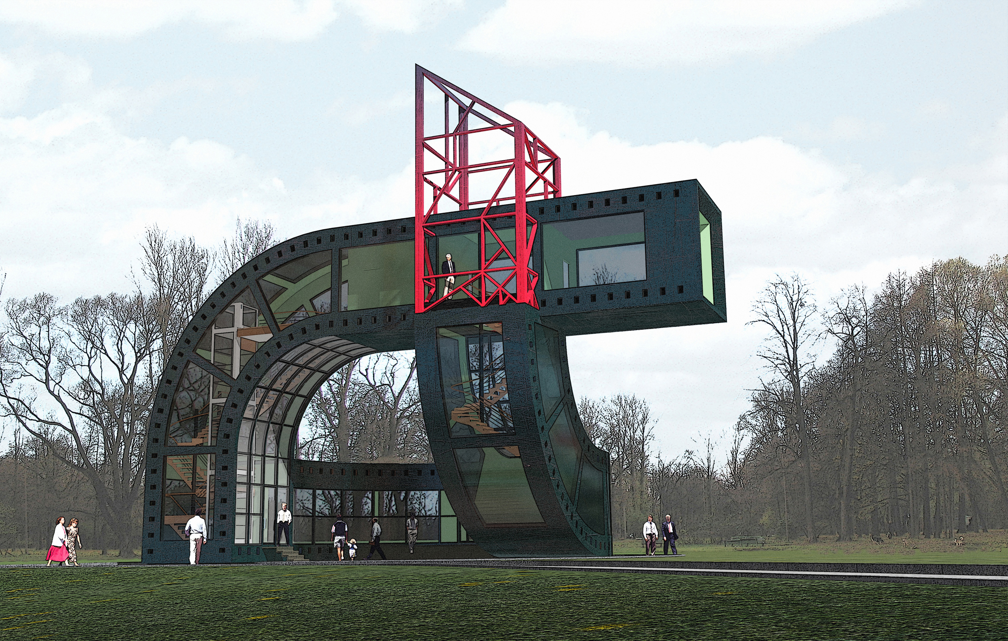 "Modular building design project”. Student housing (dormitory) for 100 ...