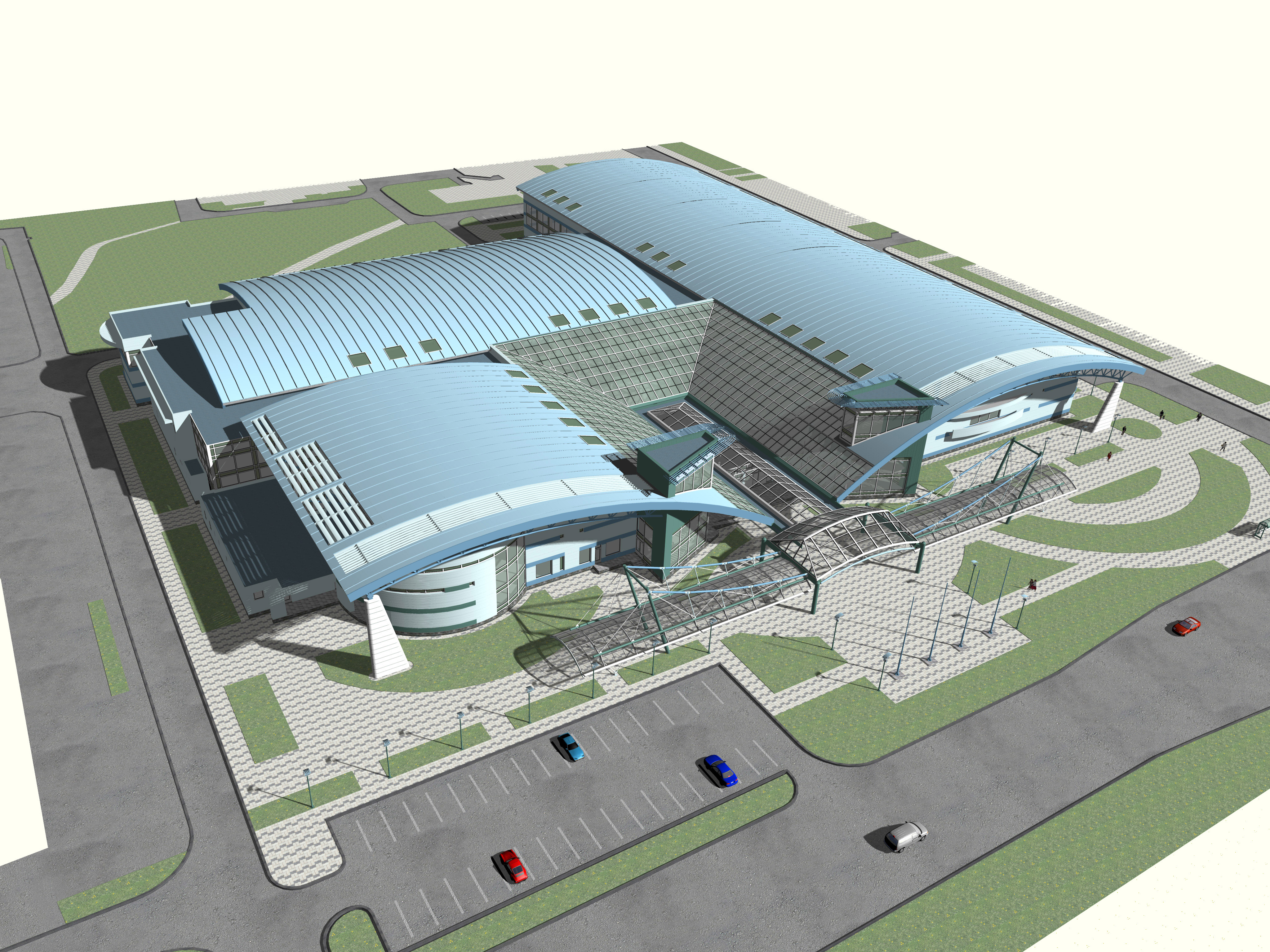 Project of School for Children and Youth Sports. by ArchiLEM - Architizer