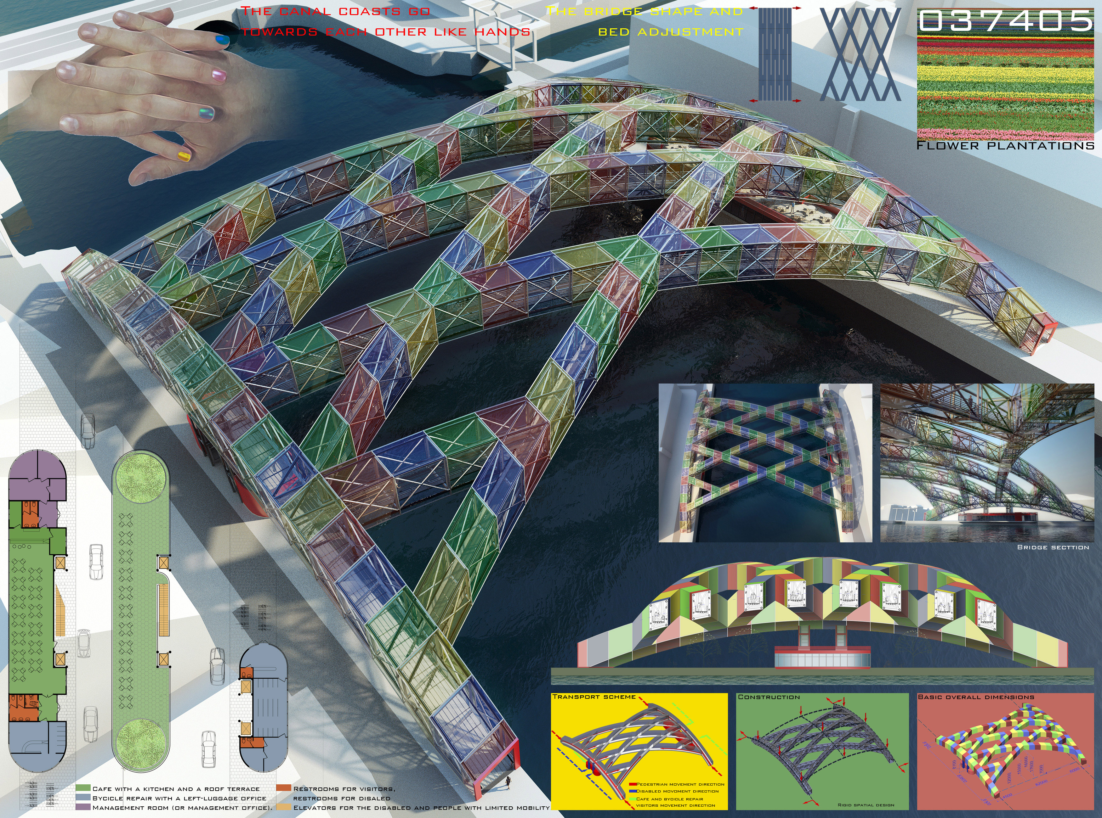 Pedestrian bridge in Amsterdam. by ArchiLEM - Architizer