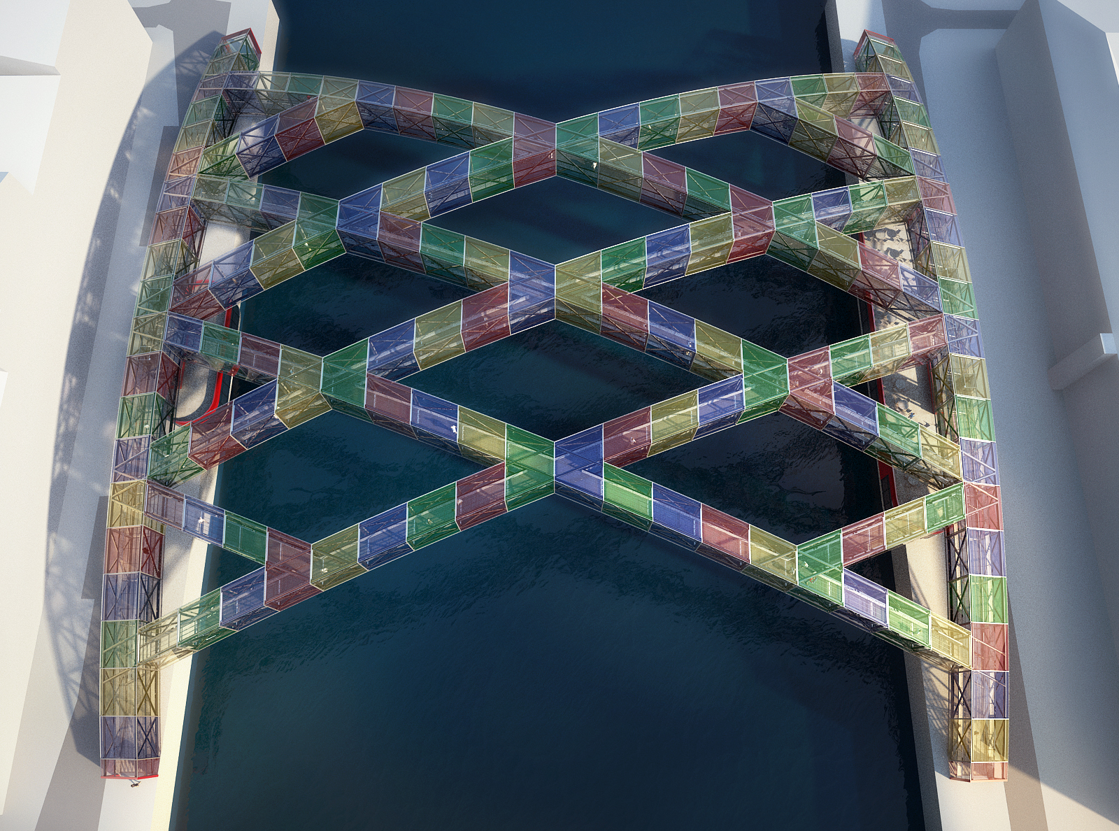 Pedestrian bridge in Amsterdam. by ArchiLEM - Architizer