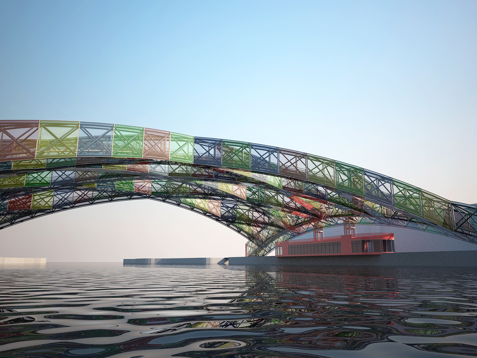 Pedestrian bridge in Amsterdam. by ArchiLEM - Architizer
