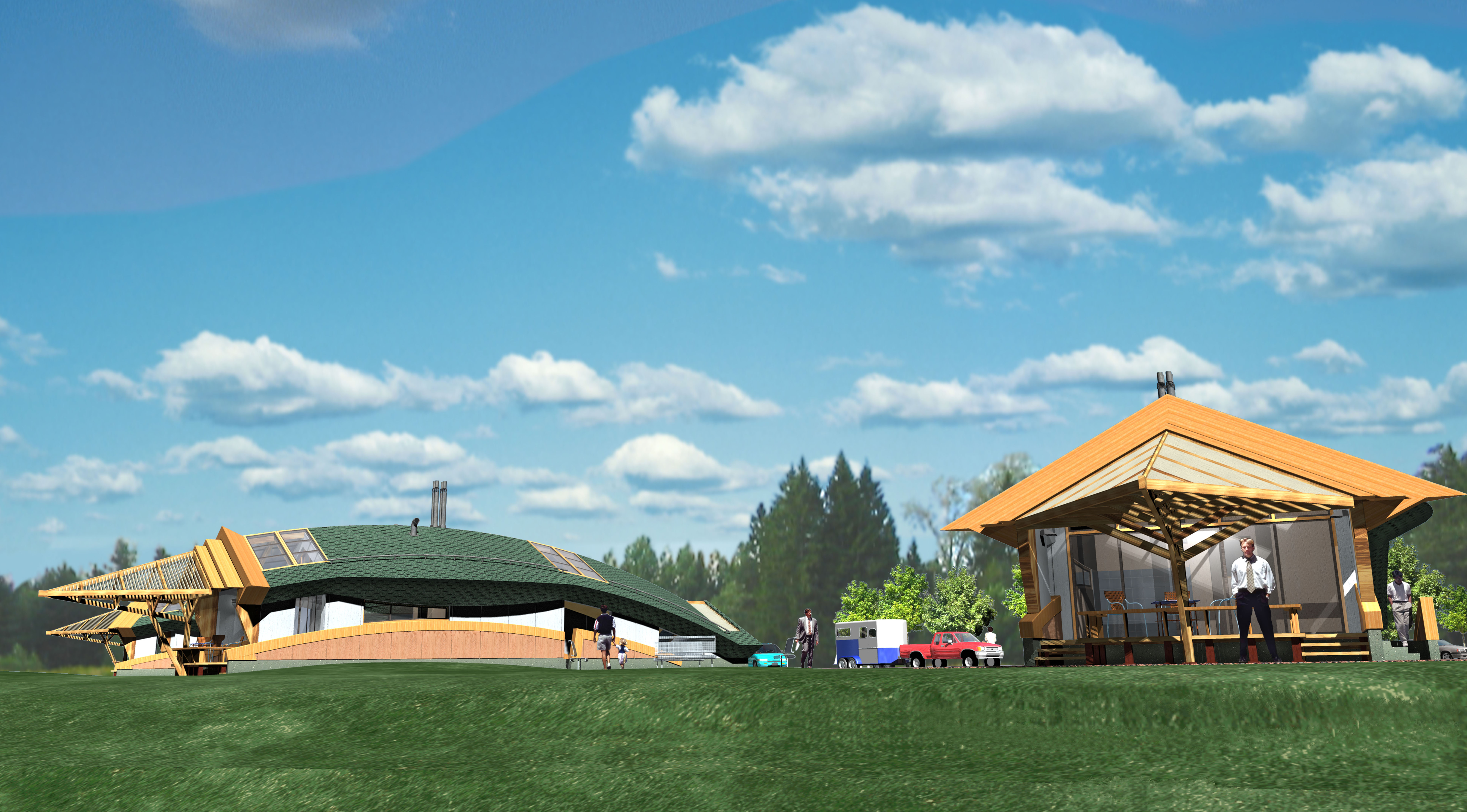 Idea 1412336: Project of motel. by ArchiLEM - Architizer