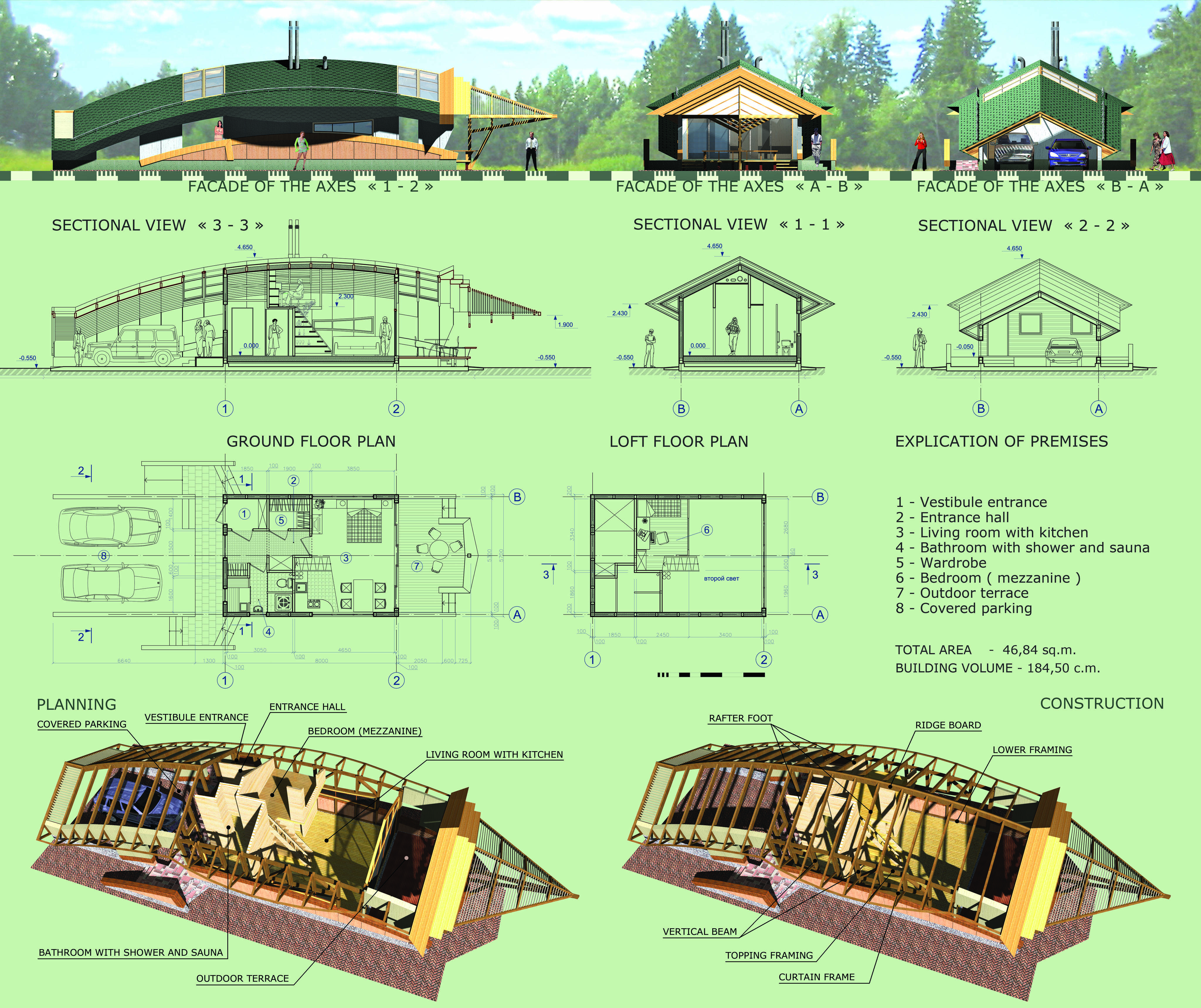 Idea 1412337: Project of motel. by ArchiLEM - Architizer