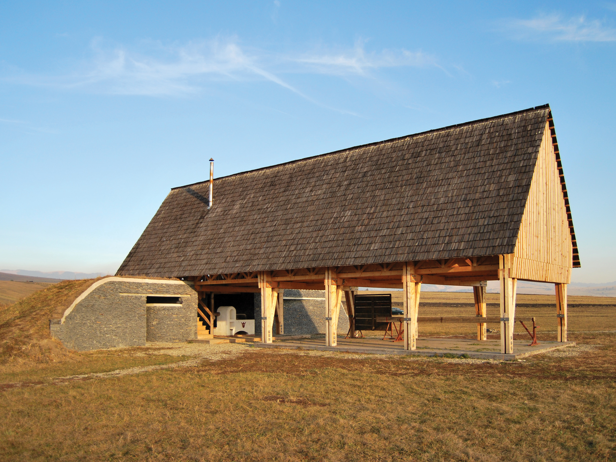 Reception Hut by blipsz architecture - Architizer