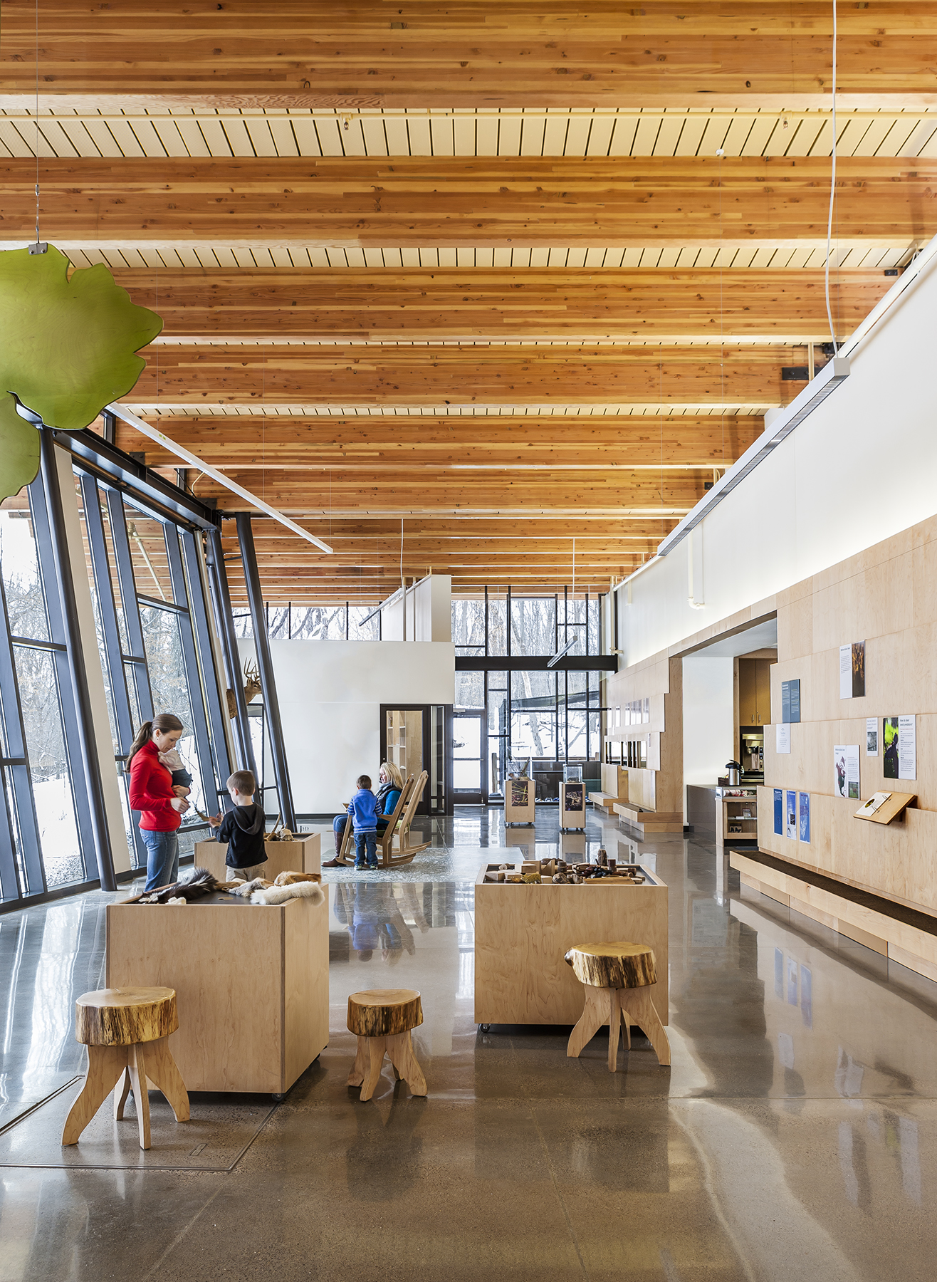 Three Rivers Park District Eastman Nature Center by MSR (Meyer, Scherer ...